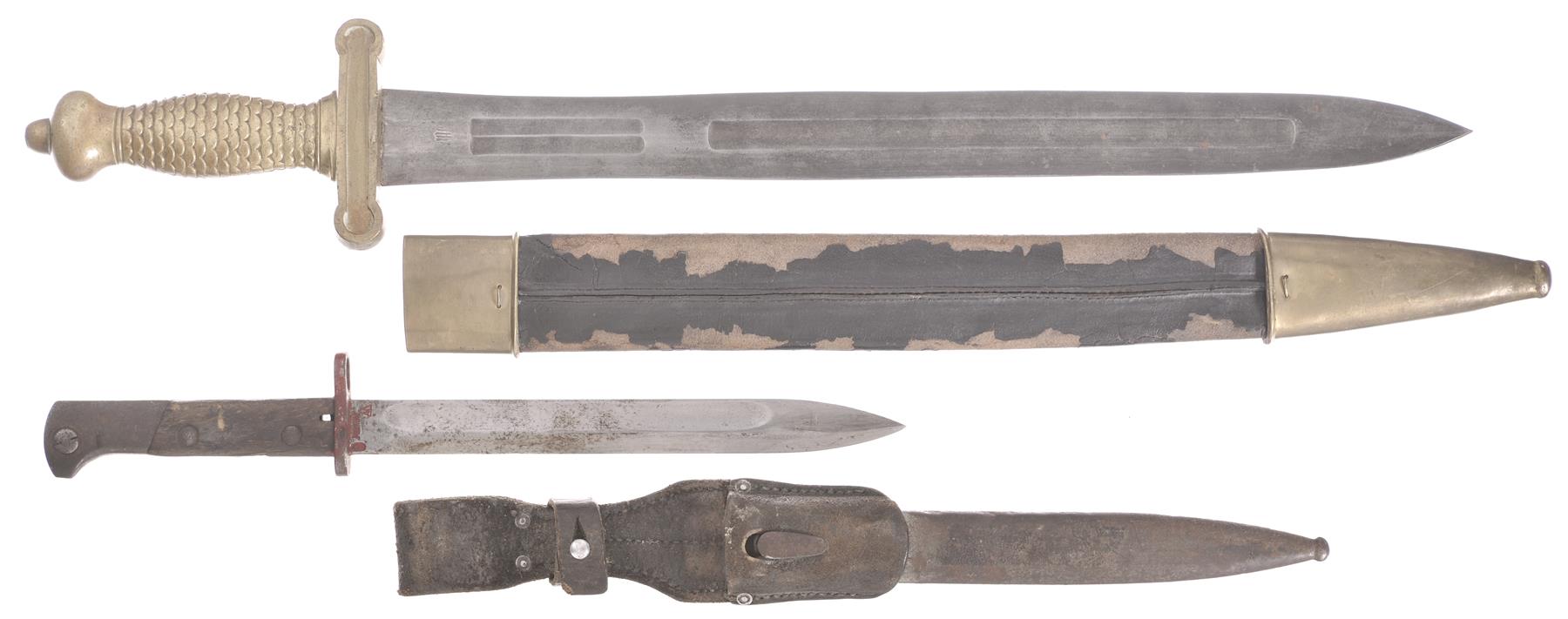 Two Military Style Edged Weapons | Rock Island Auction