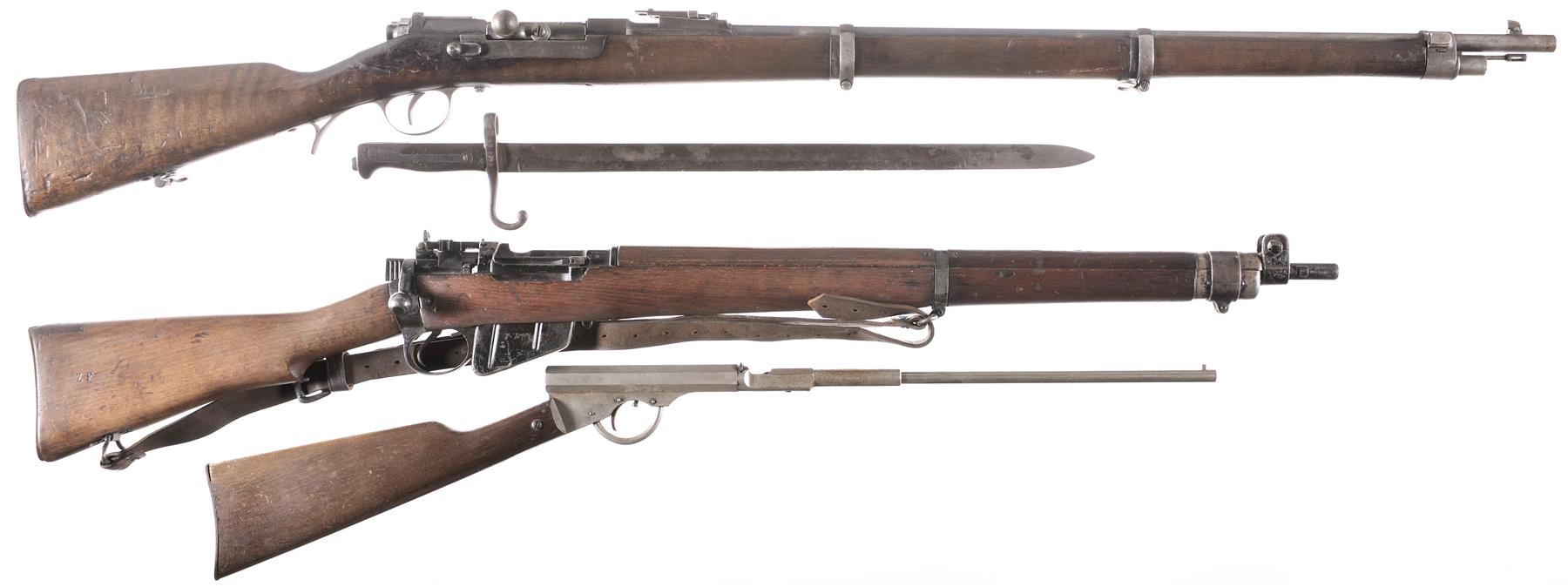 Steyr Model 1886, Enfield No. 4 MK I And Quackenbush Rifle | Rock ...