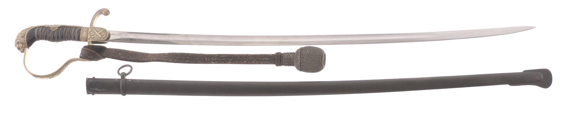 German Style Dress Sword with Scabbard | Rock Island Auction