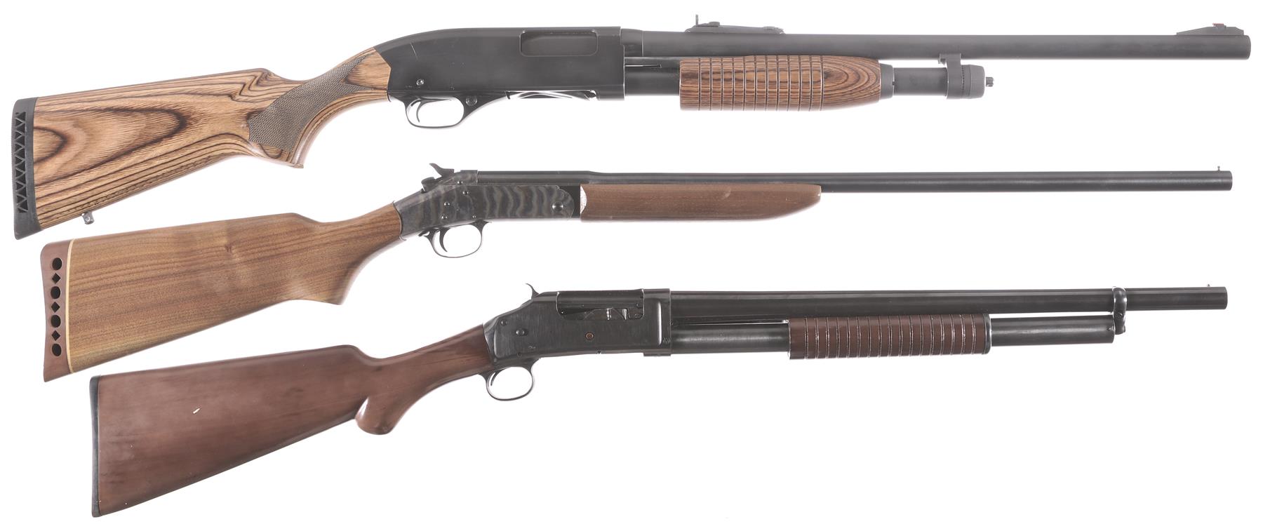 Three Shotguns Rock Island Auction