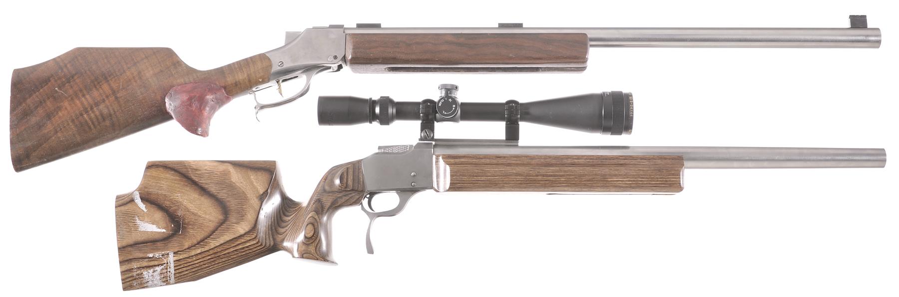Two Falling Block Target Rifles | Rock Island Auction