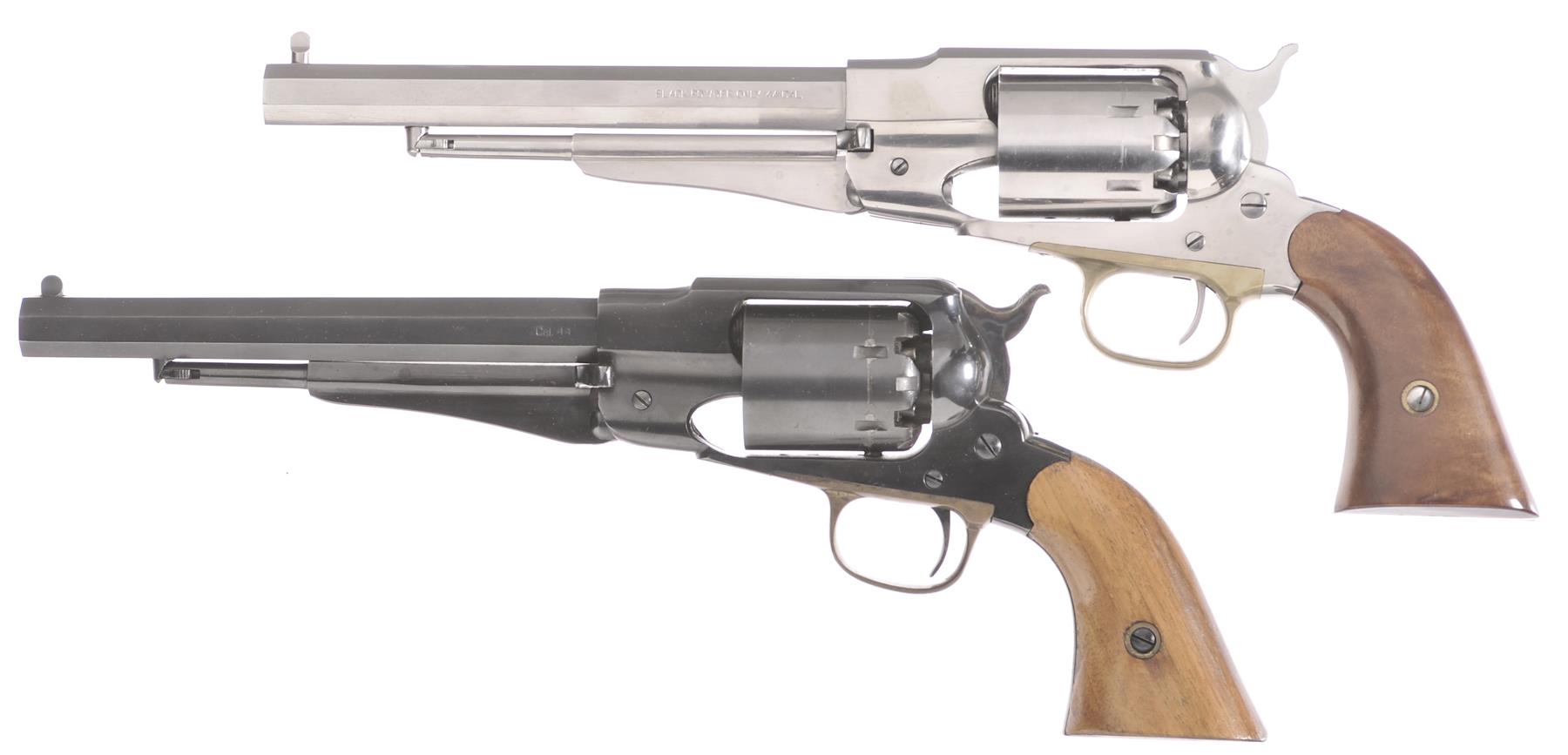 Two Contemporary Percussion Revolvers | Rock Island Auction