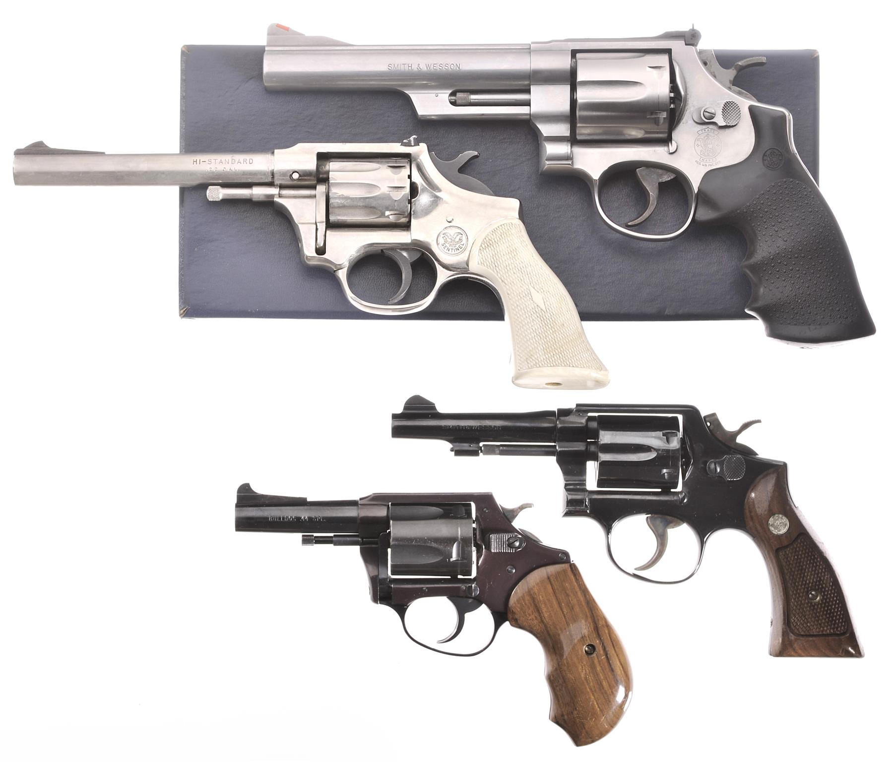 Four Double Action Revolvers | Rock Island Auction