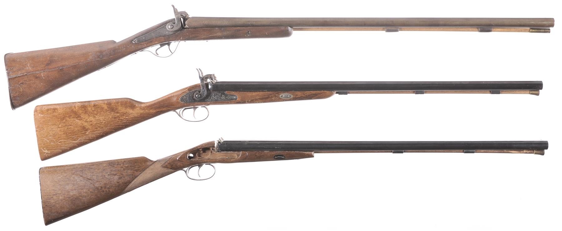 Three Contemporary Percussion Shotguns | Rock Island Auction