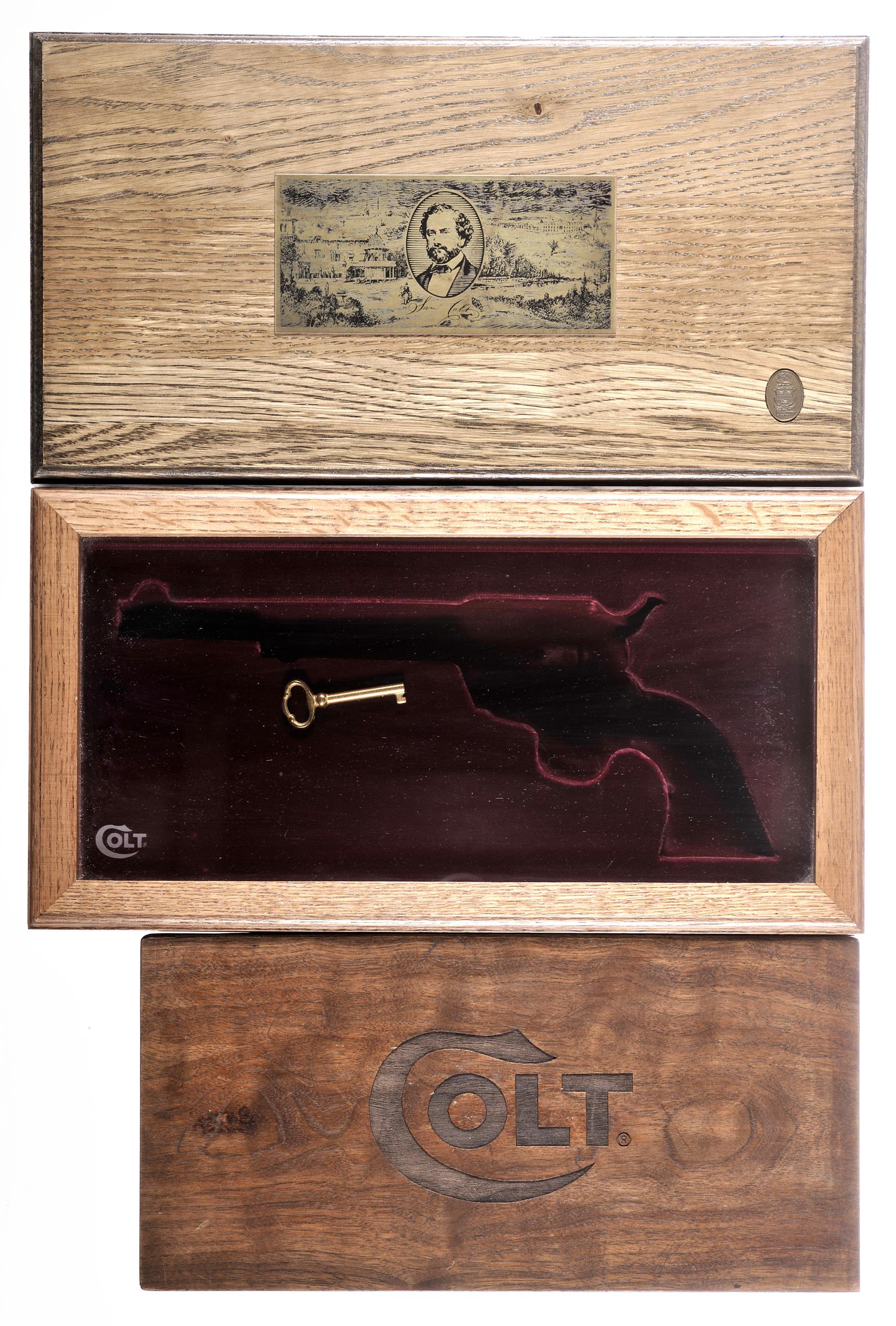 Three Assorted Colt Revolver Cases | Rock Island Auction
