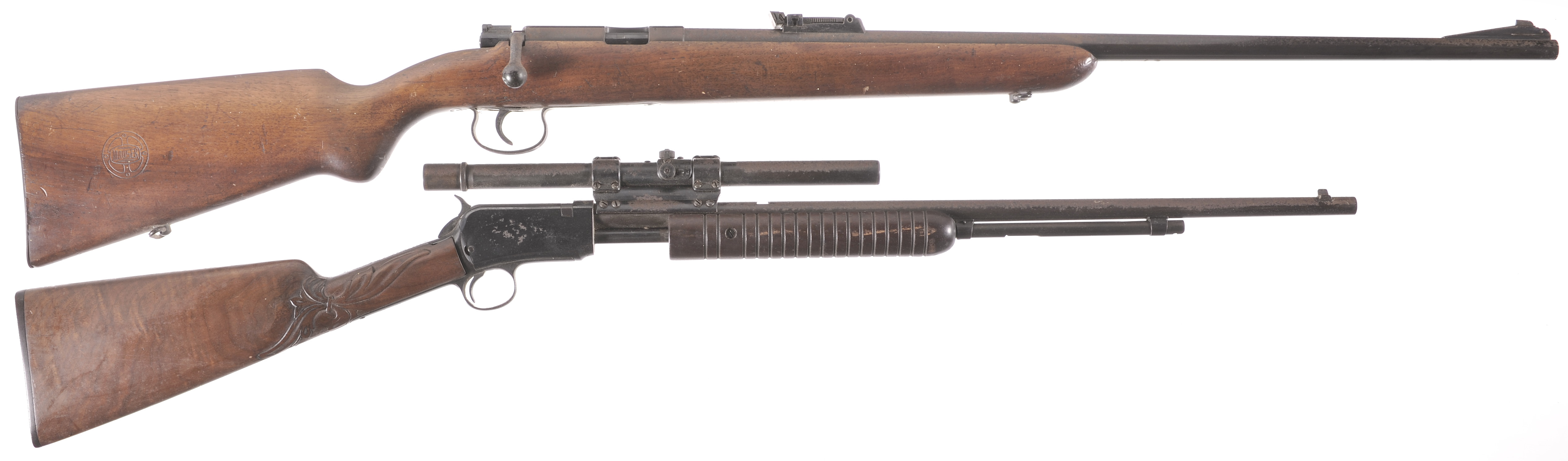 Two Rifles | Rock Island Auction