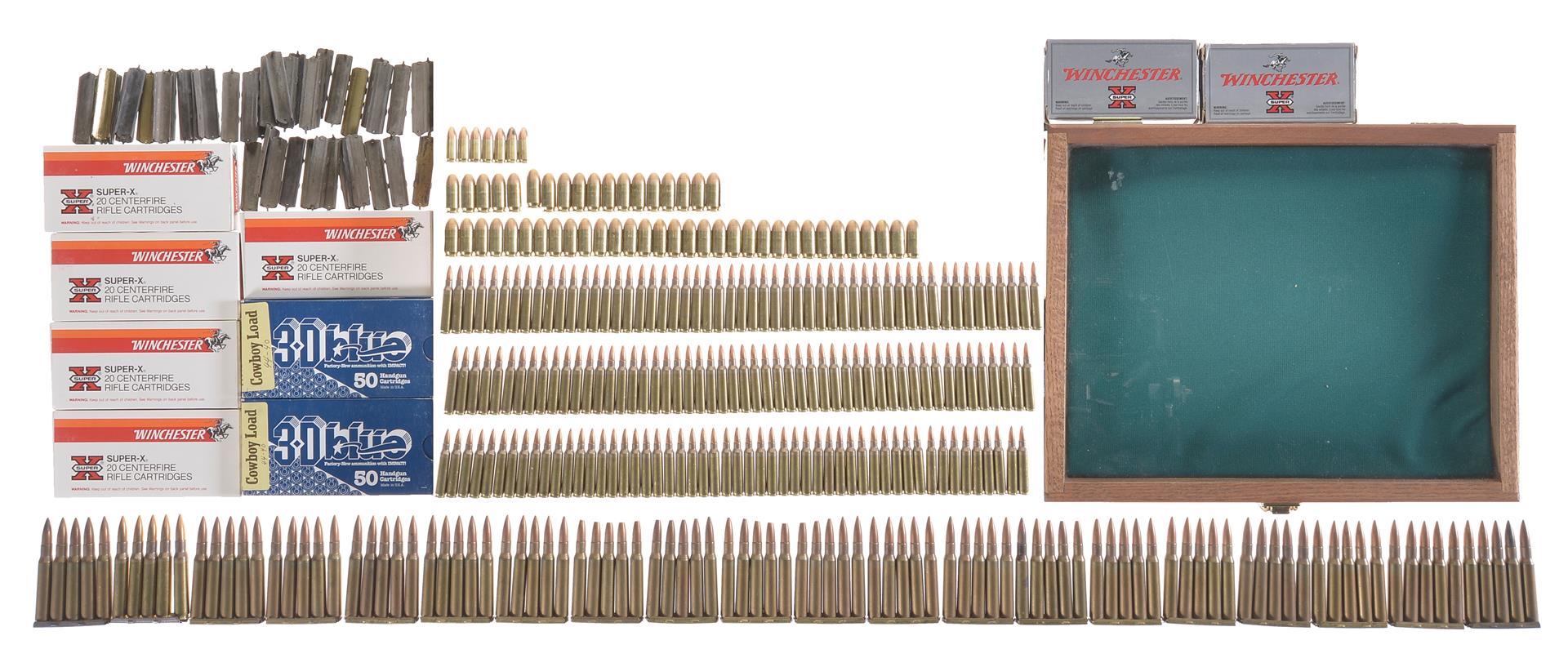Display Case with Assorted Ammunition | Rock Island Auction