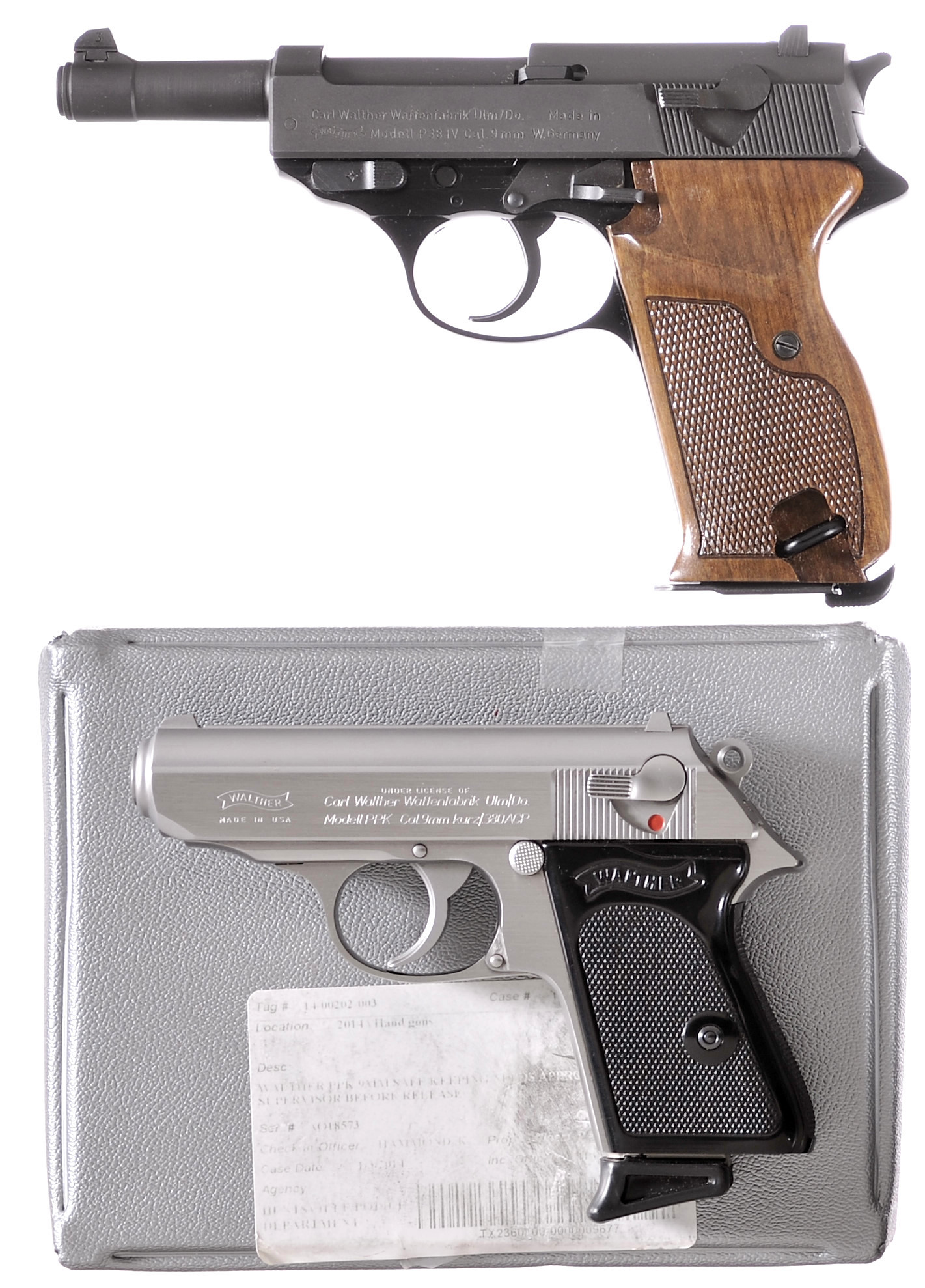 Two Walther Semi-Automatic Pistols | Rock Island Auction
