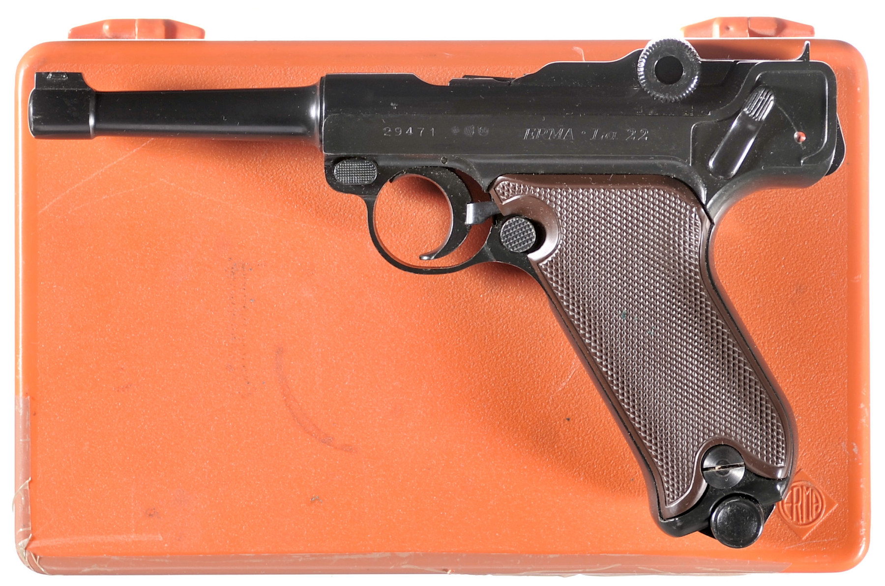 Erma Model LA 22 Semi-Automatic Pistol with Case | Rock Island Auction