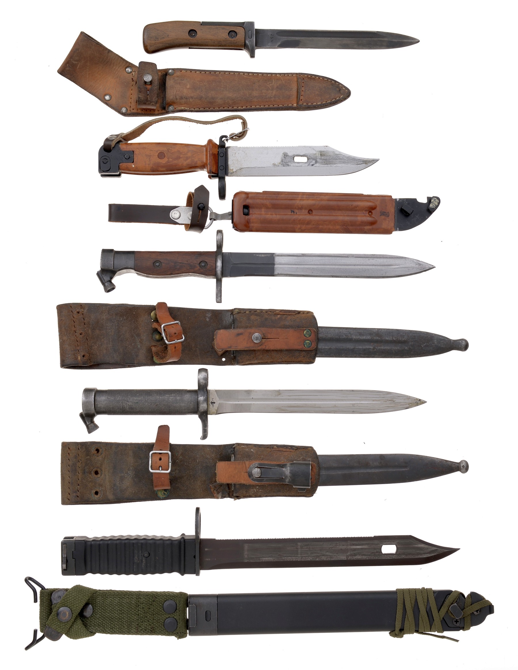 Five European Style Bayonets | Rock Island Auction