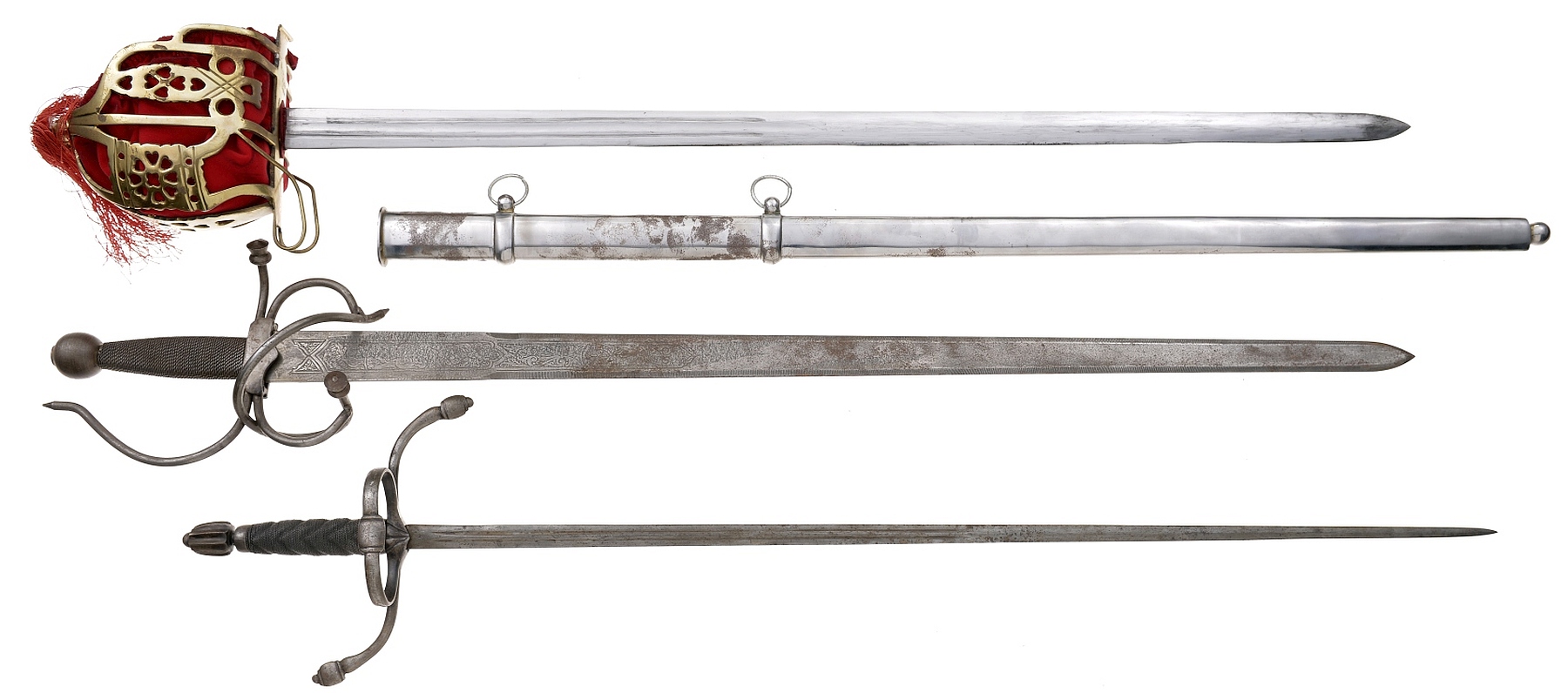 Three Assorted European Style Swords | Rock Island Auction