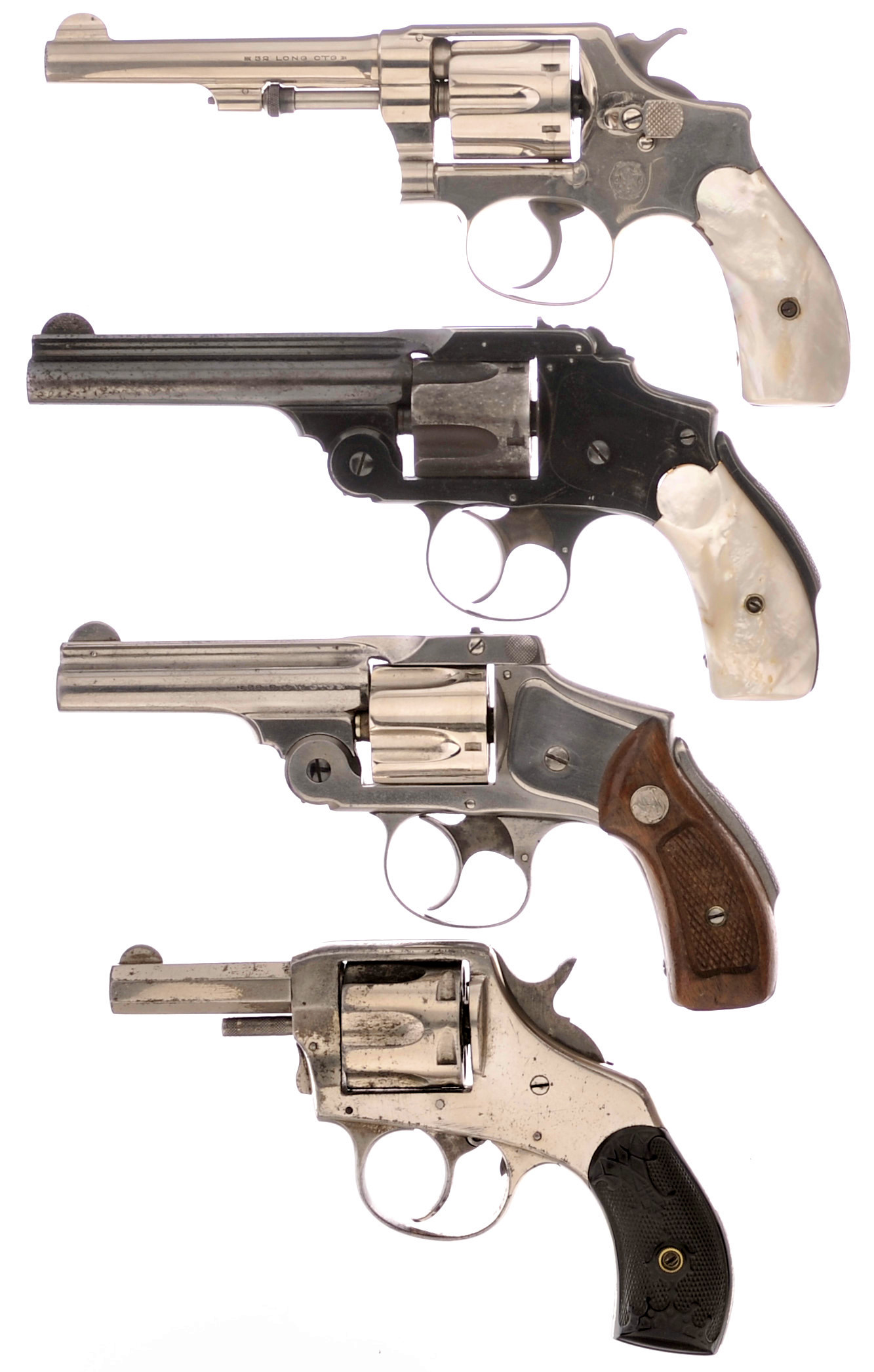 Four Double Action Revolvers | Rock Island Auction