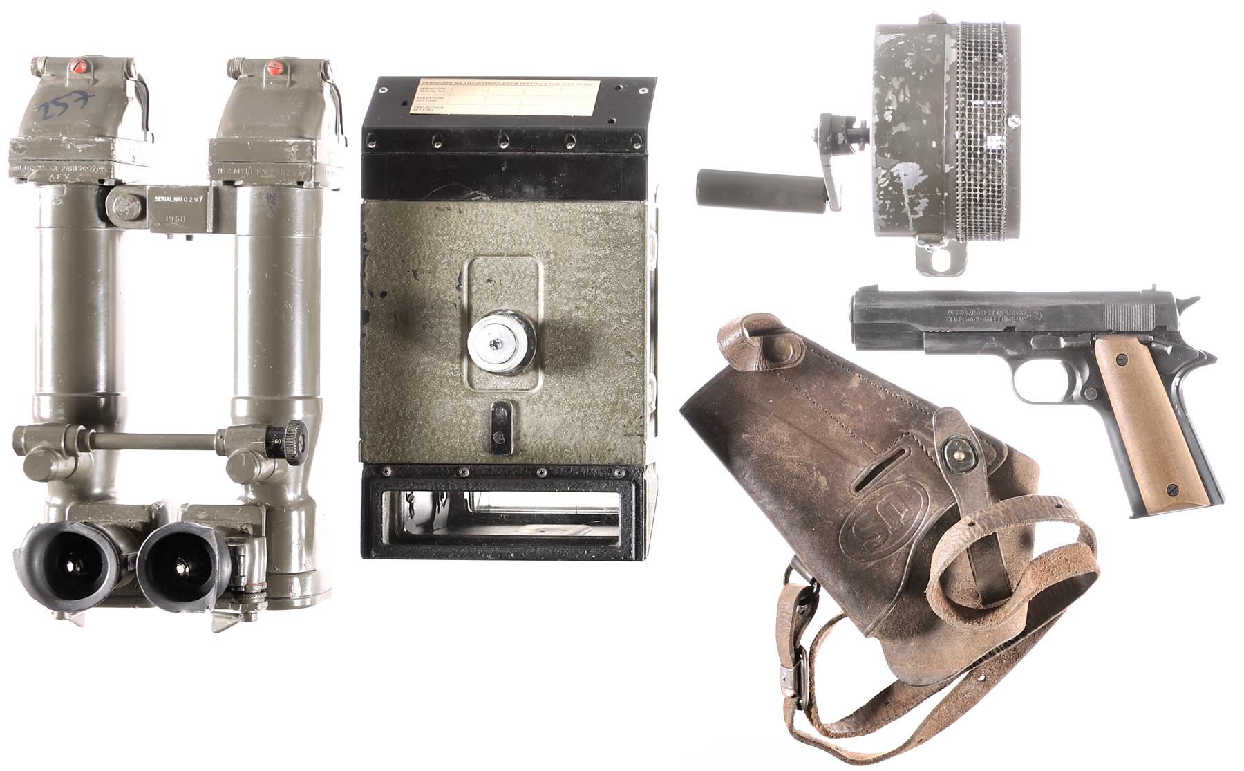 Bruni 96 Blank Firing Pistol with Military Periscopes and Siren | Rock ...