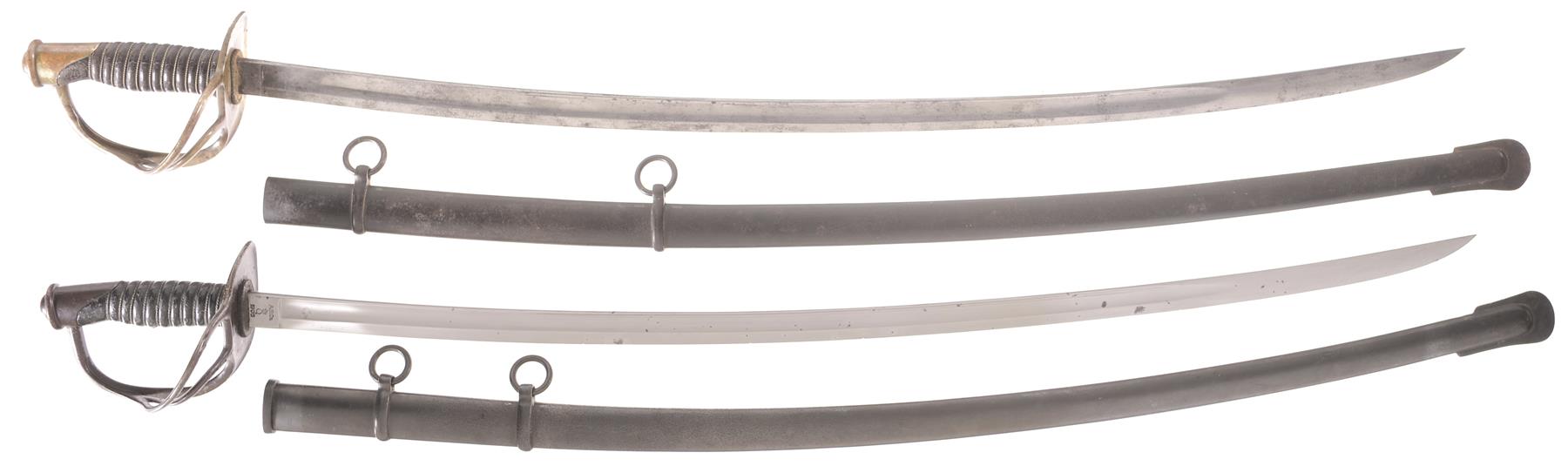 Two U.S. Cavalry Style Swords | Rock Island Auction