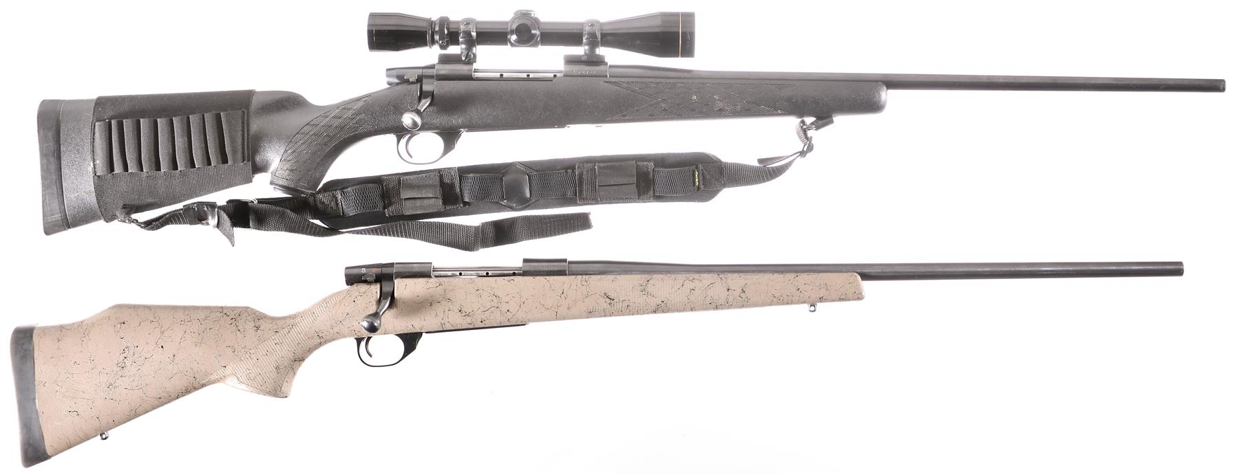 Two Weatherby Rifles | Rock Island Auction