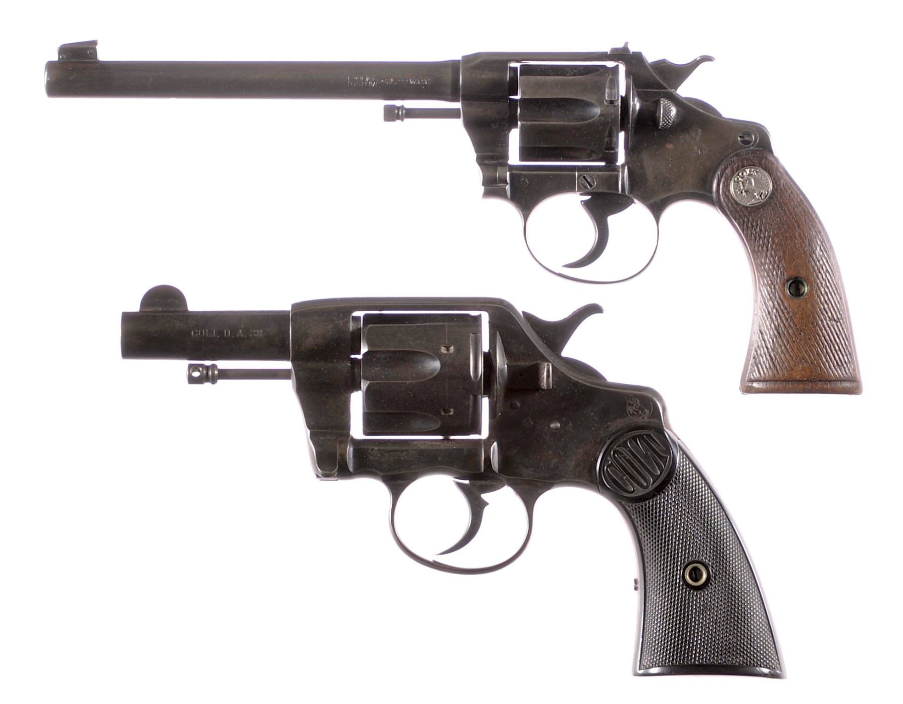 Two Colt Double Action Revolvers | Rock Island Auction