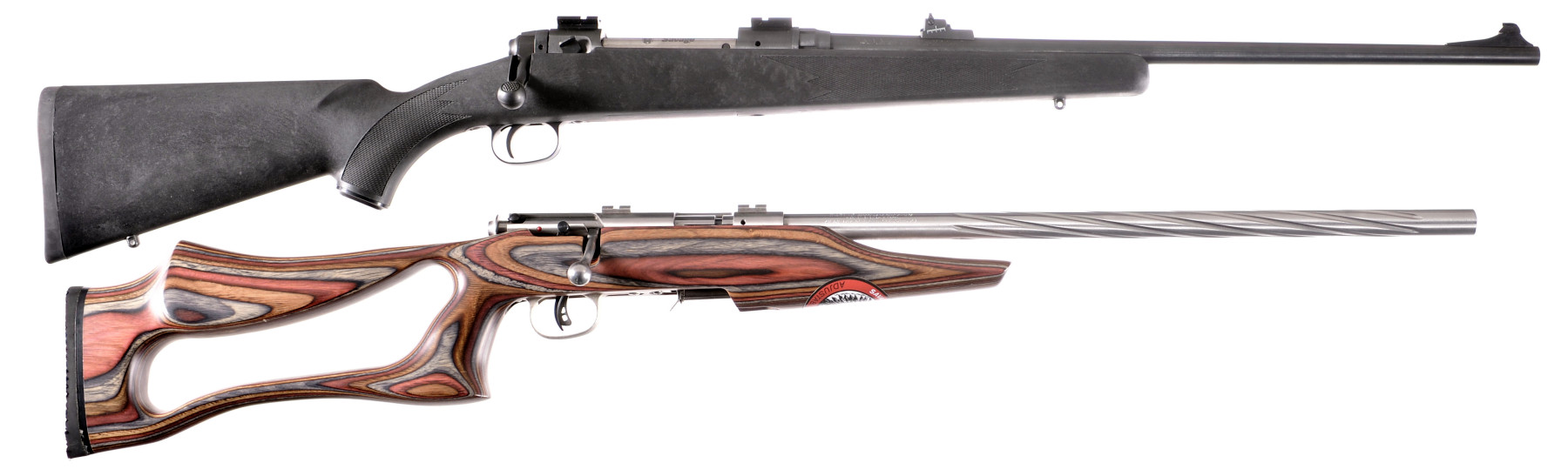 Two Savage Bolt Action Rifles with Boxes | Rock Island Auction
