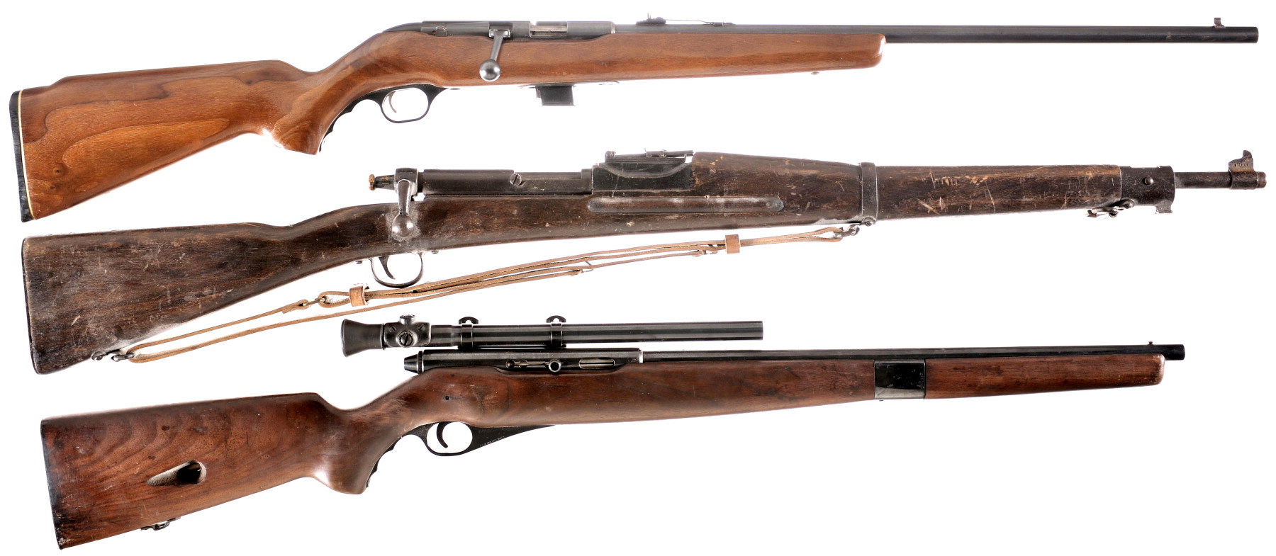 Three Rifles | Rock Island Auction