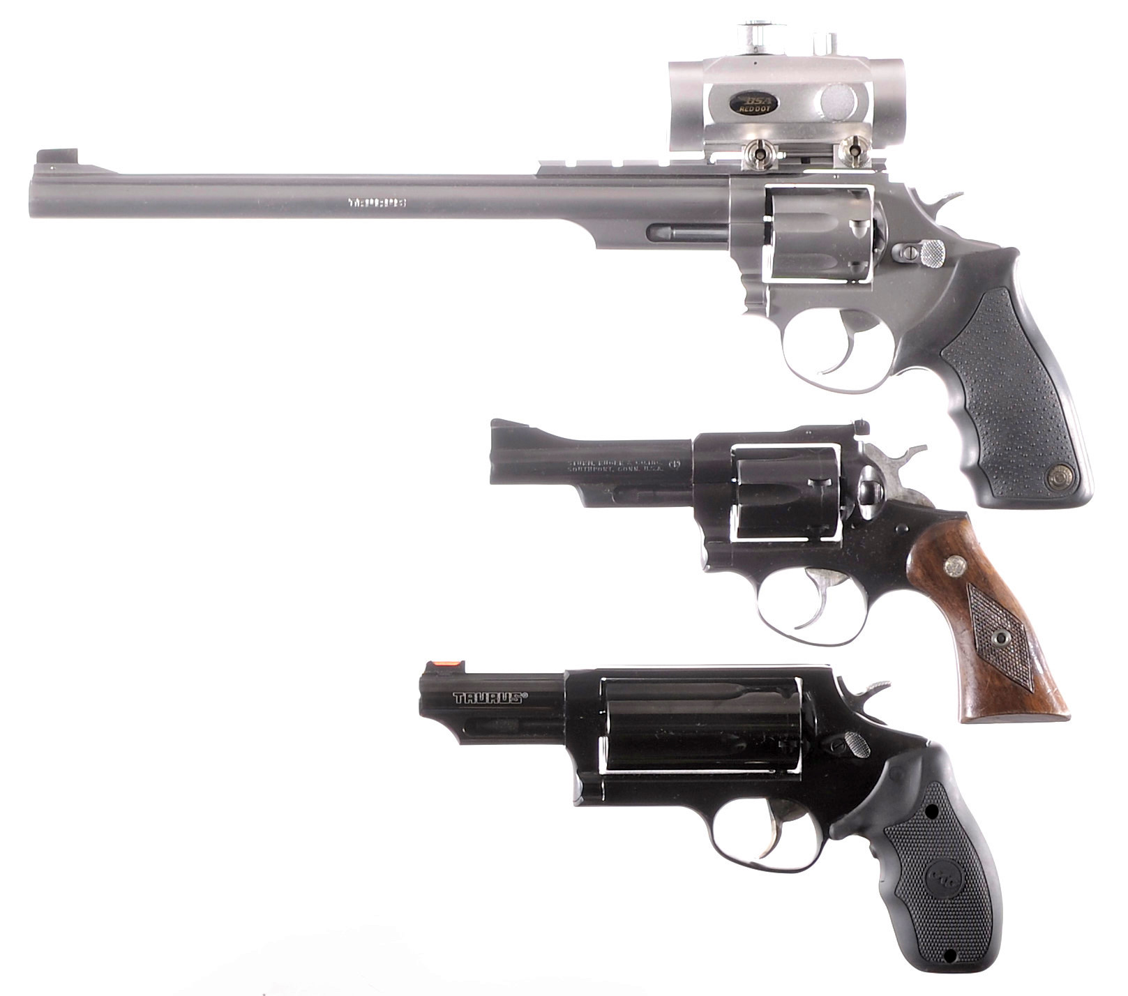 Three Double Action Revolvers | Rock Island Auction