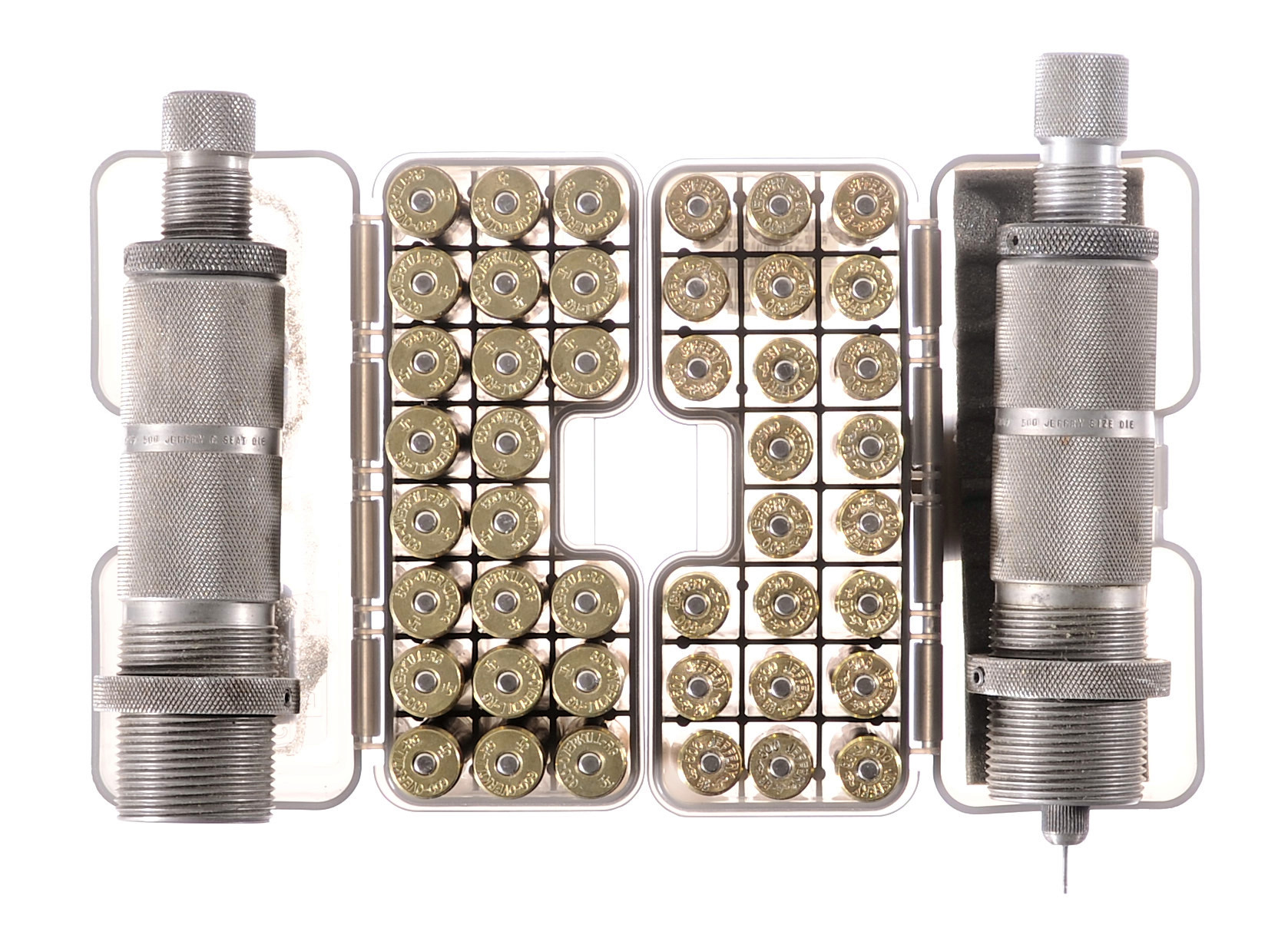 Two Boxes of Large Caliber Ammunition and Two Reloading Dies | Rock ...