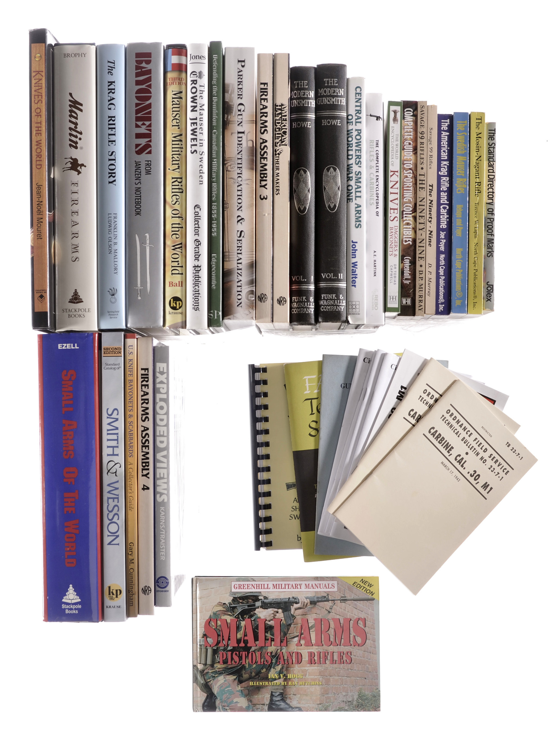Group of Thirty-Eight Assorted Firearm and Edged Weapon Books | Rock ...