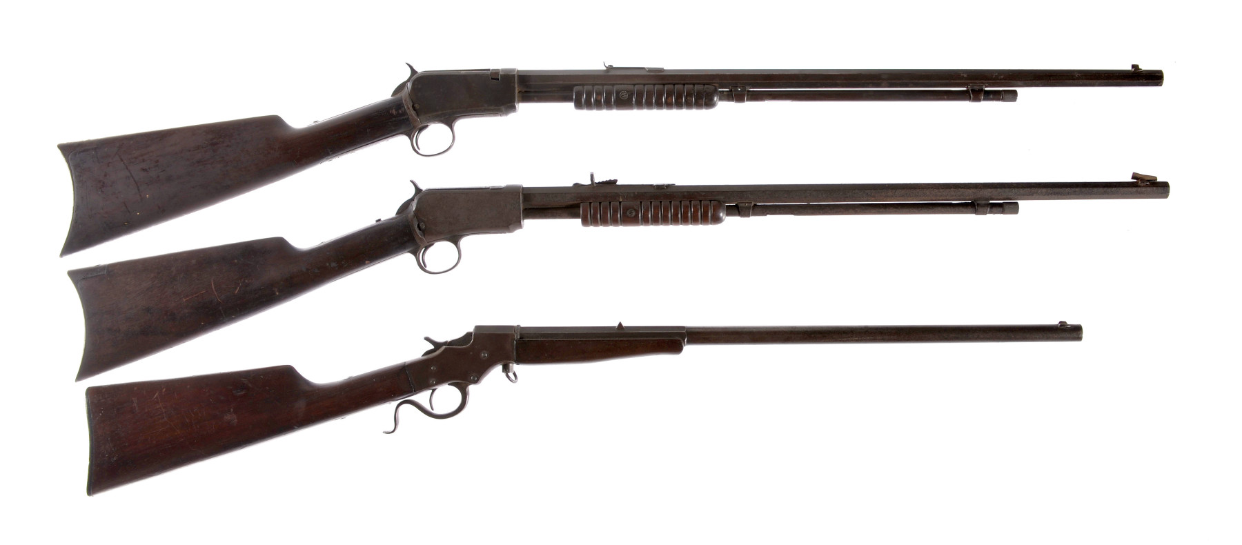 Three 22 Caliber Long Guns | Rock Island Auction