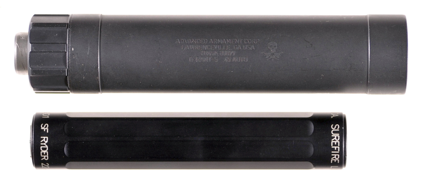 Two Class III/NFA Silencers | Rock Island Auction