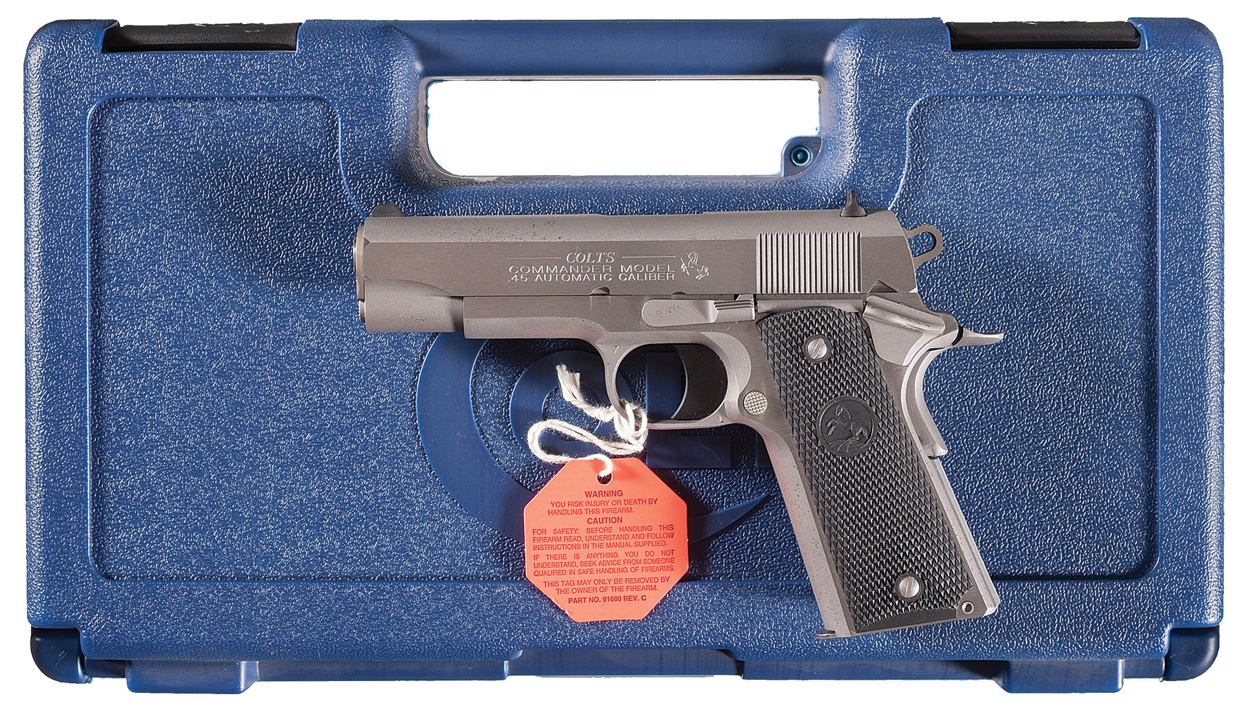 Colt Commander Model Semi-Automatic Pistol with Case | Rock Island Auction