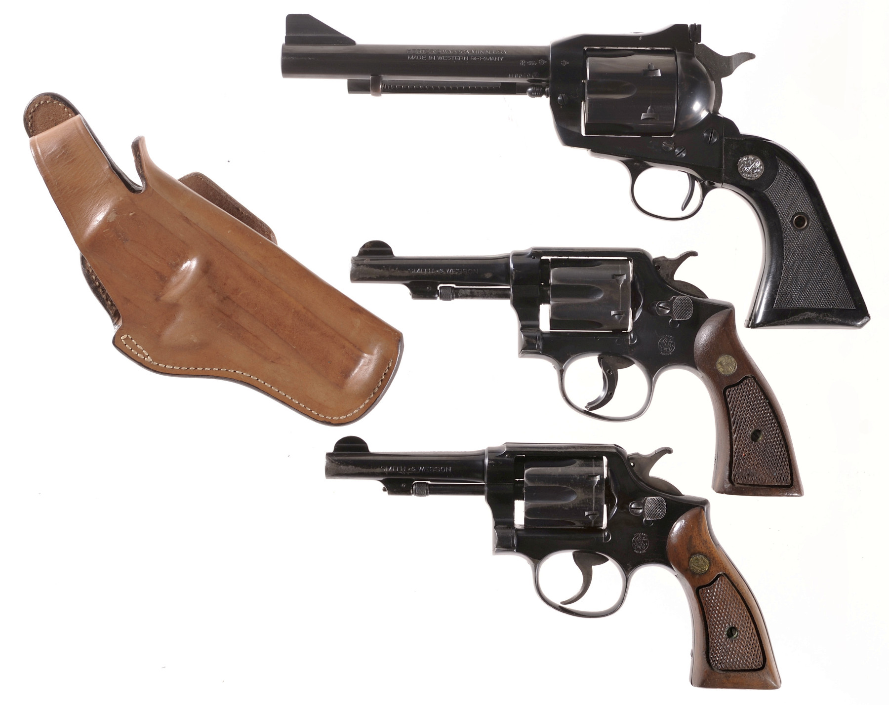 Three Revolvers | Rock Island Auction