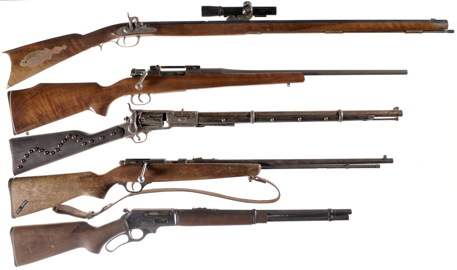 Five Long Guns | Rock Island Auction