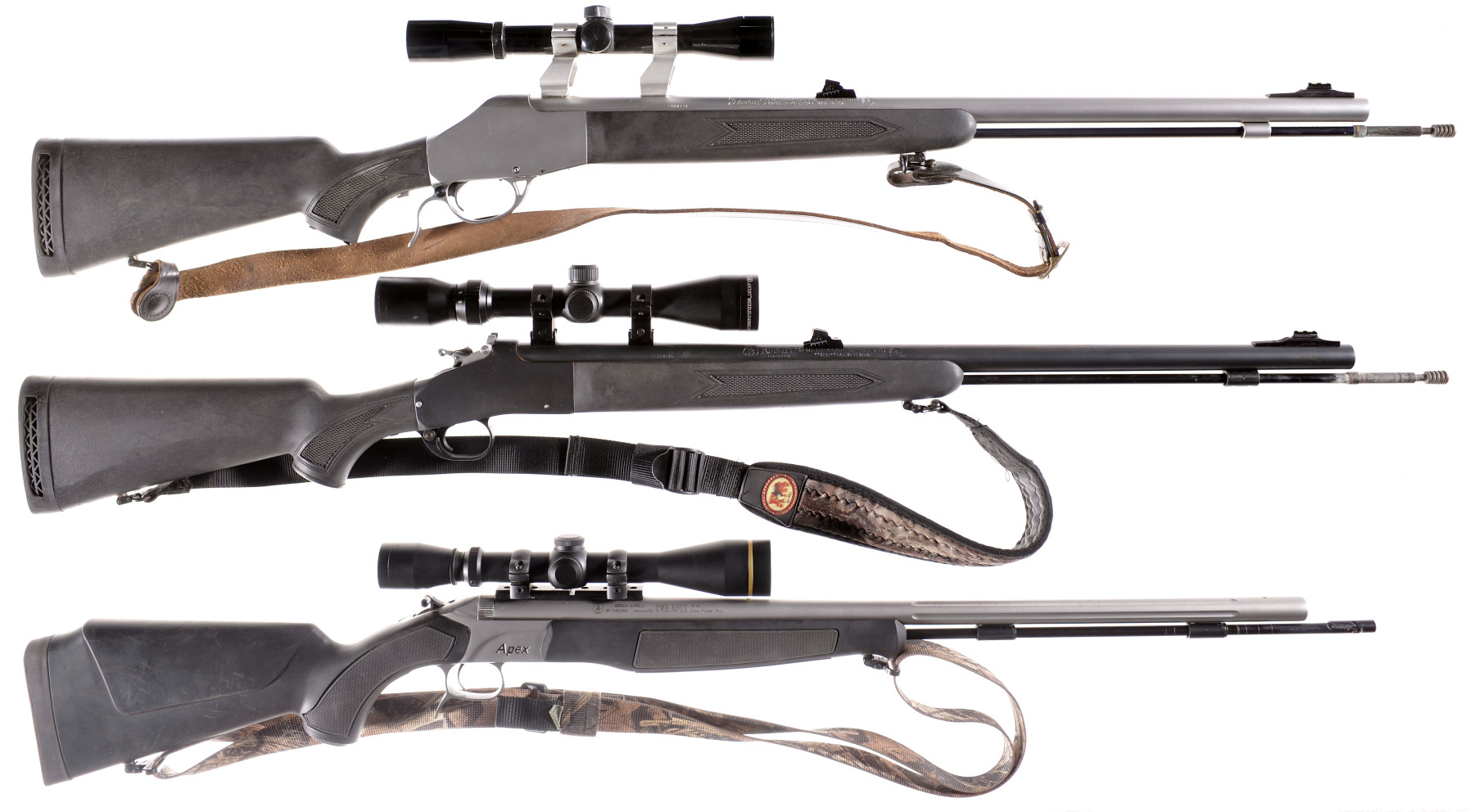 Three Contemporary Percussion Rifles | Rock Island Auction