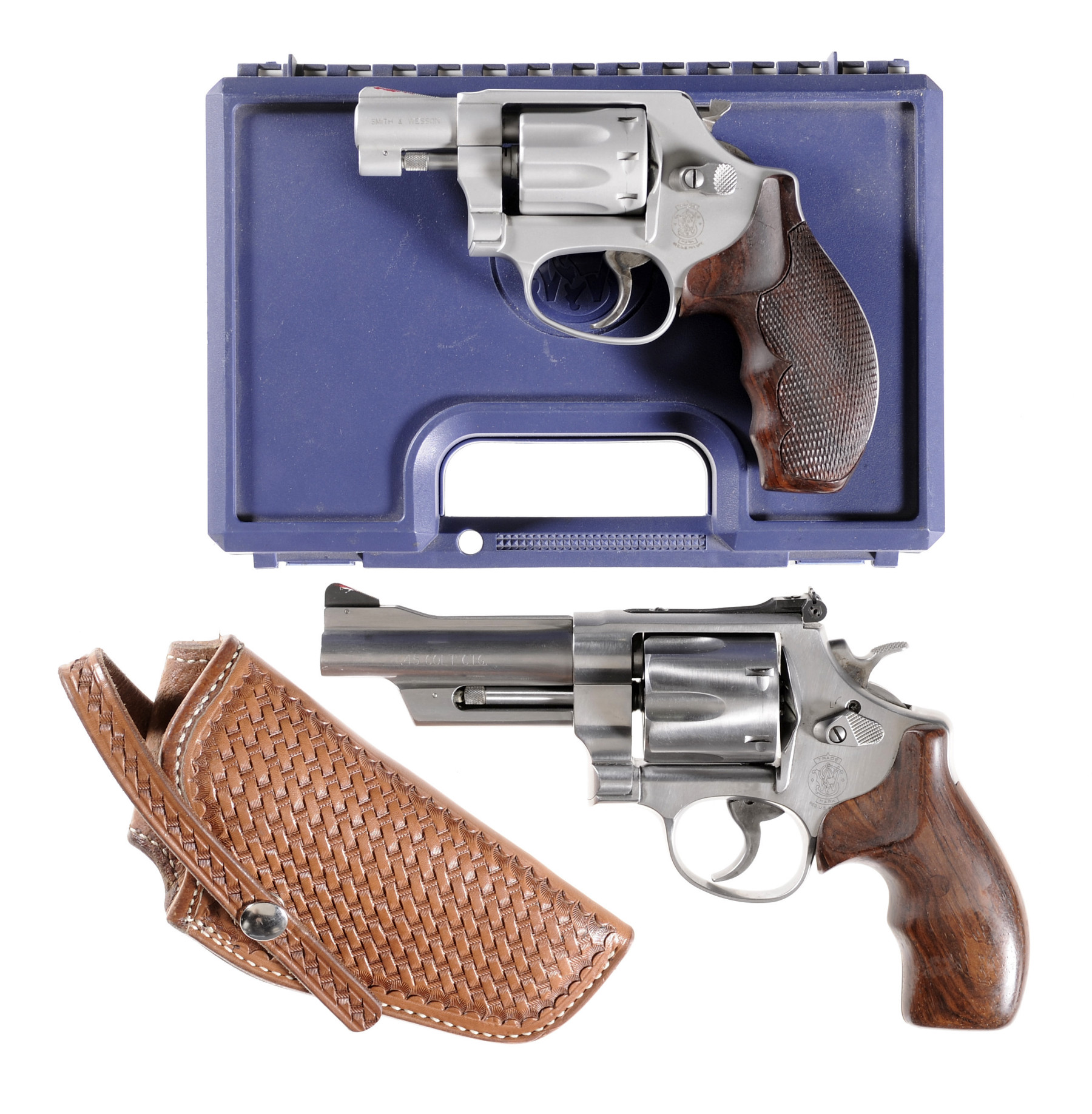 Two Smith & Wesson Double Action Handguns | Rock Island Auction