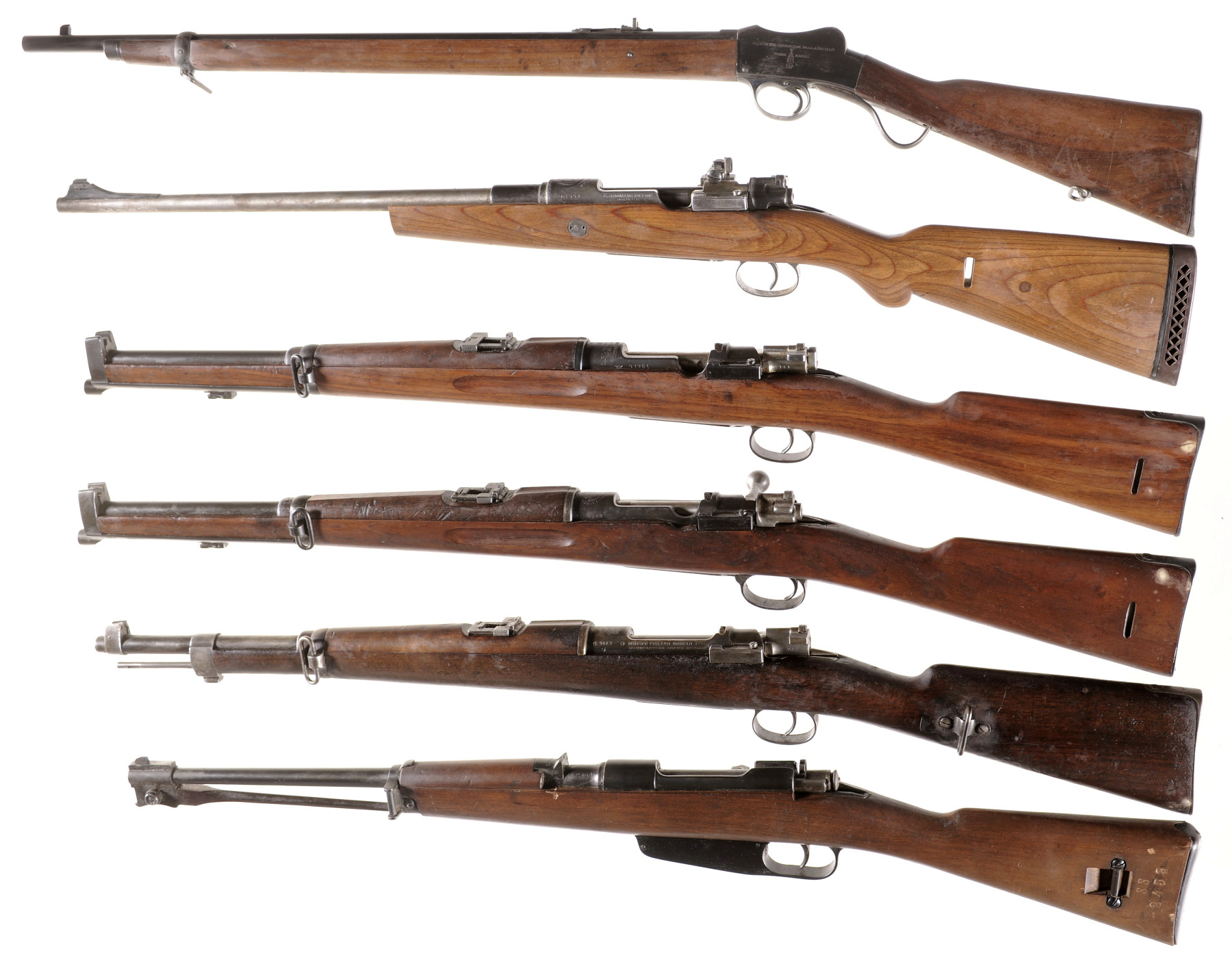Six Military Long Guns | Rock Island Auction