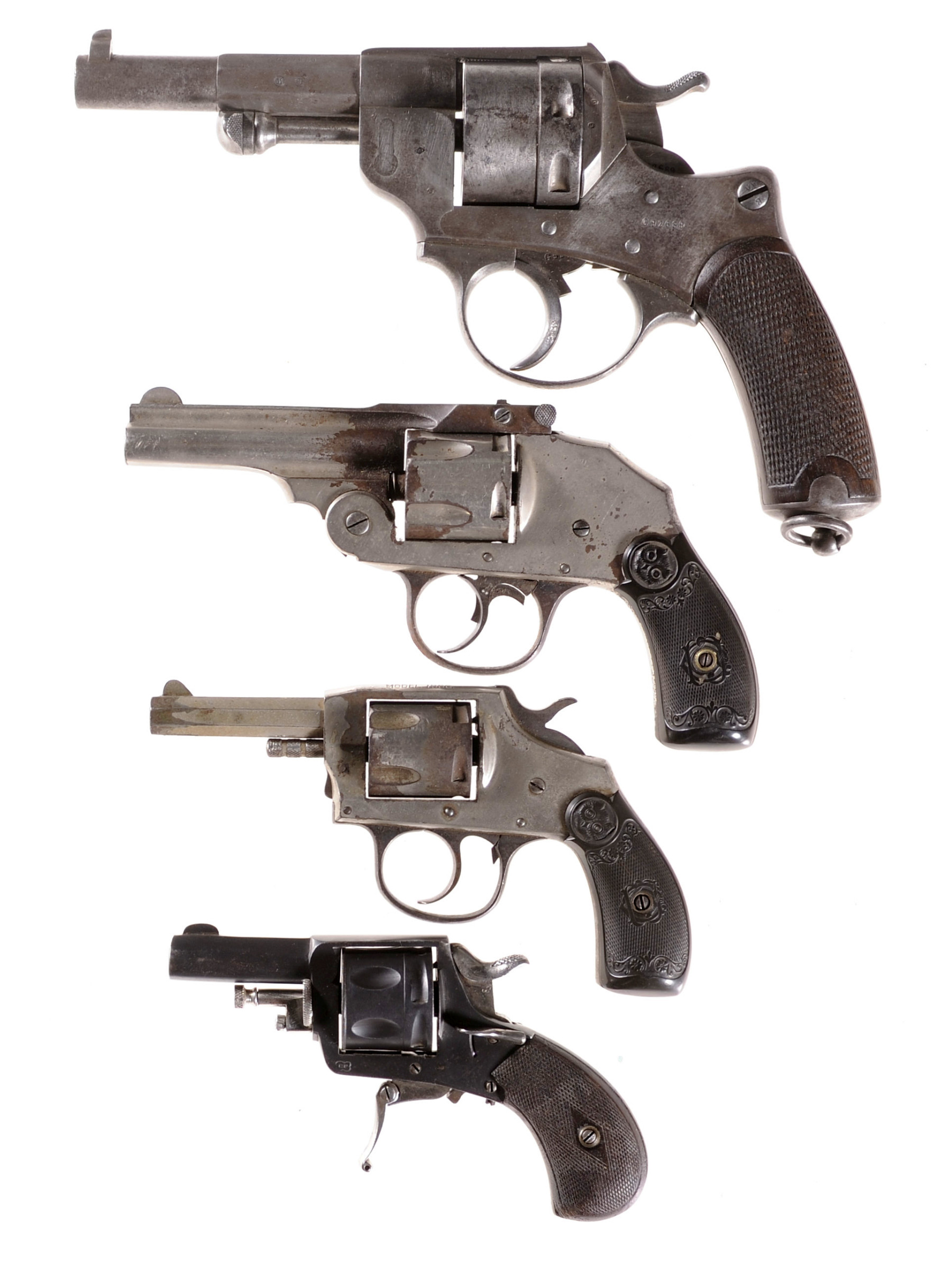 Four Revolvers | Rock Island Auction