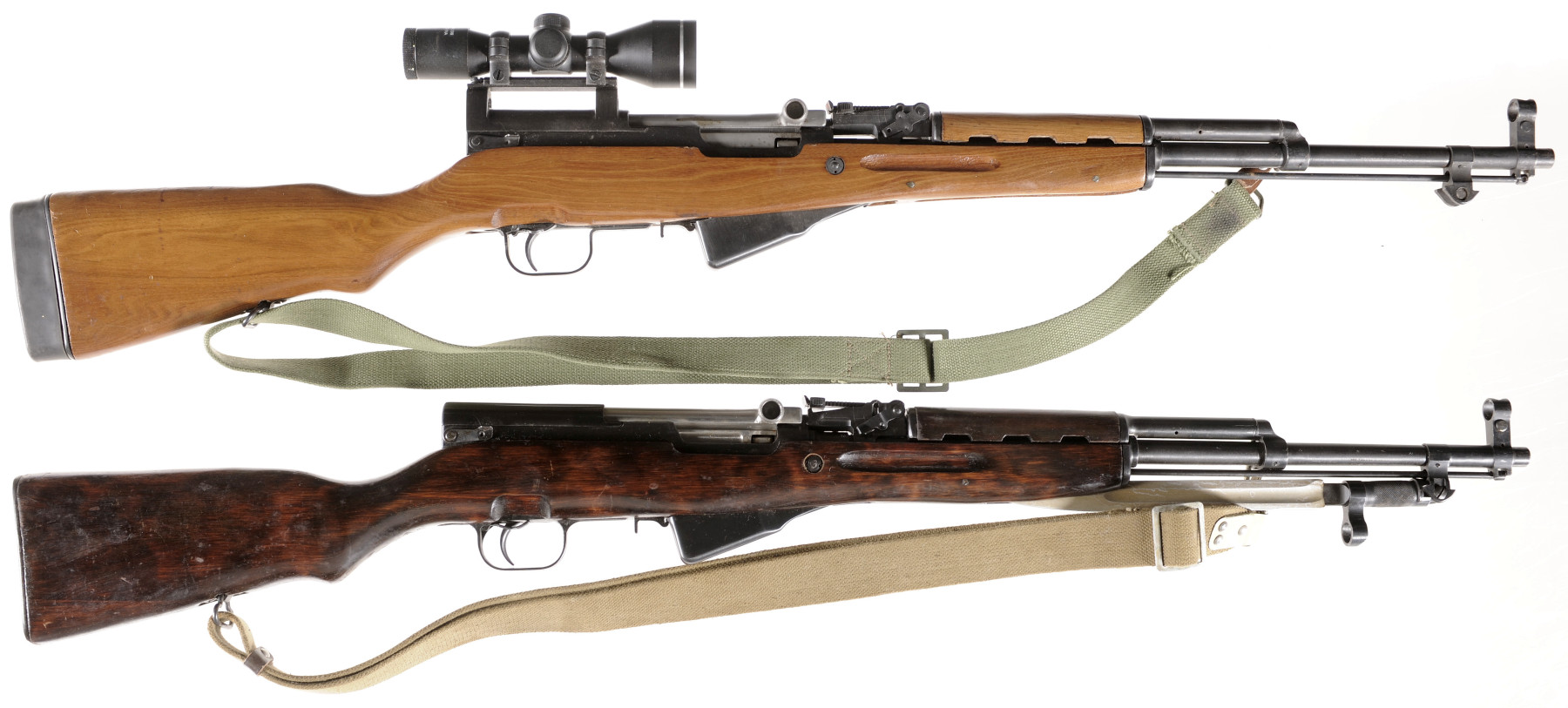 Two SKS Semi-Automatic Rifles | Rock Island Auction