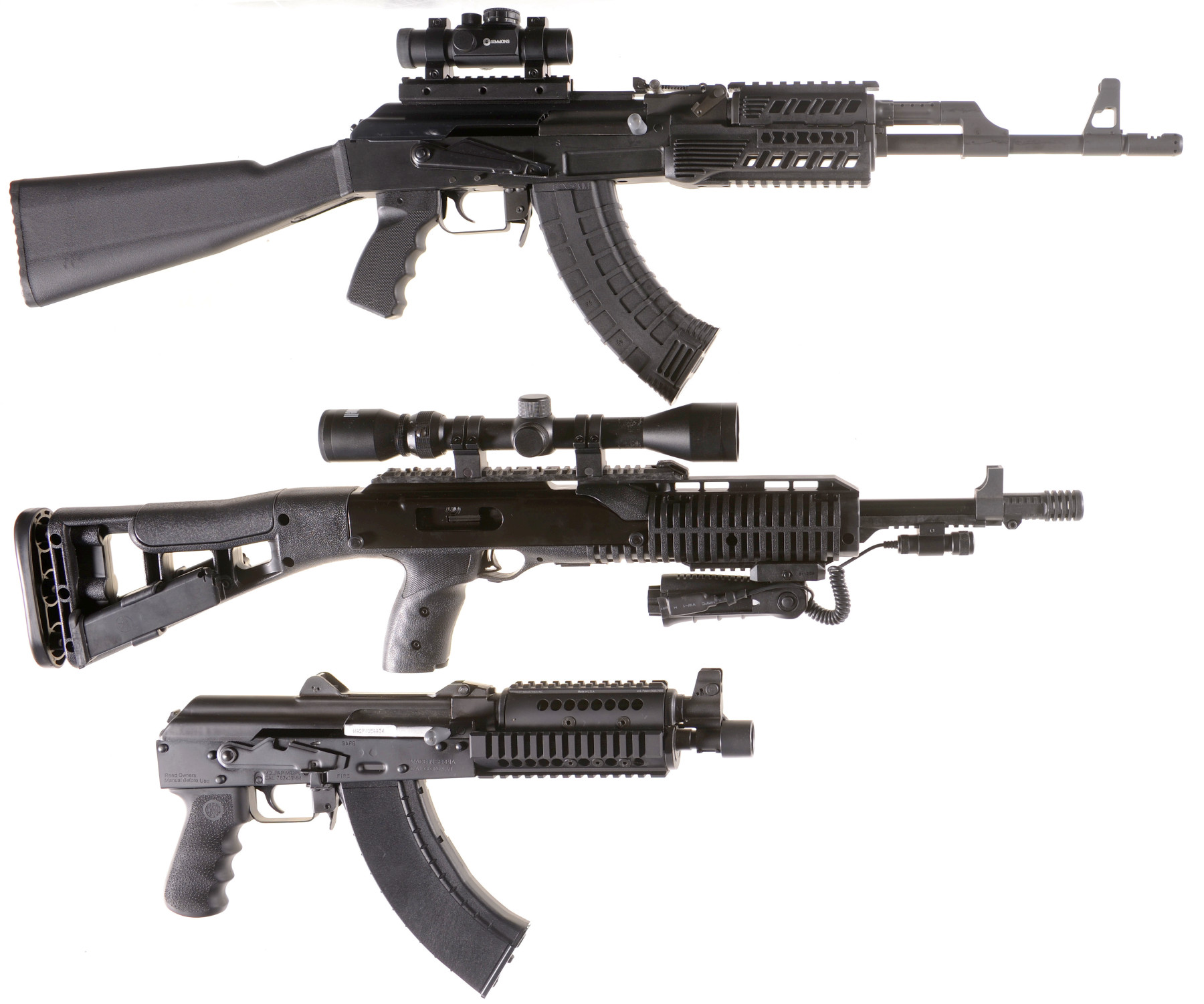 Three Semi-Automatic Firearms | Rock Island Auction