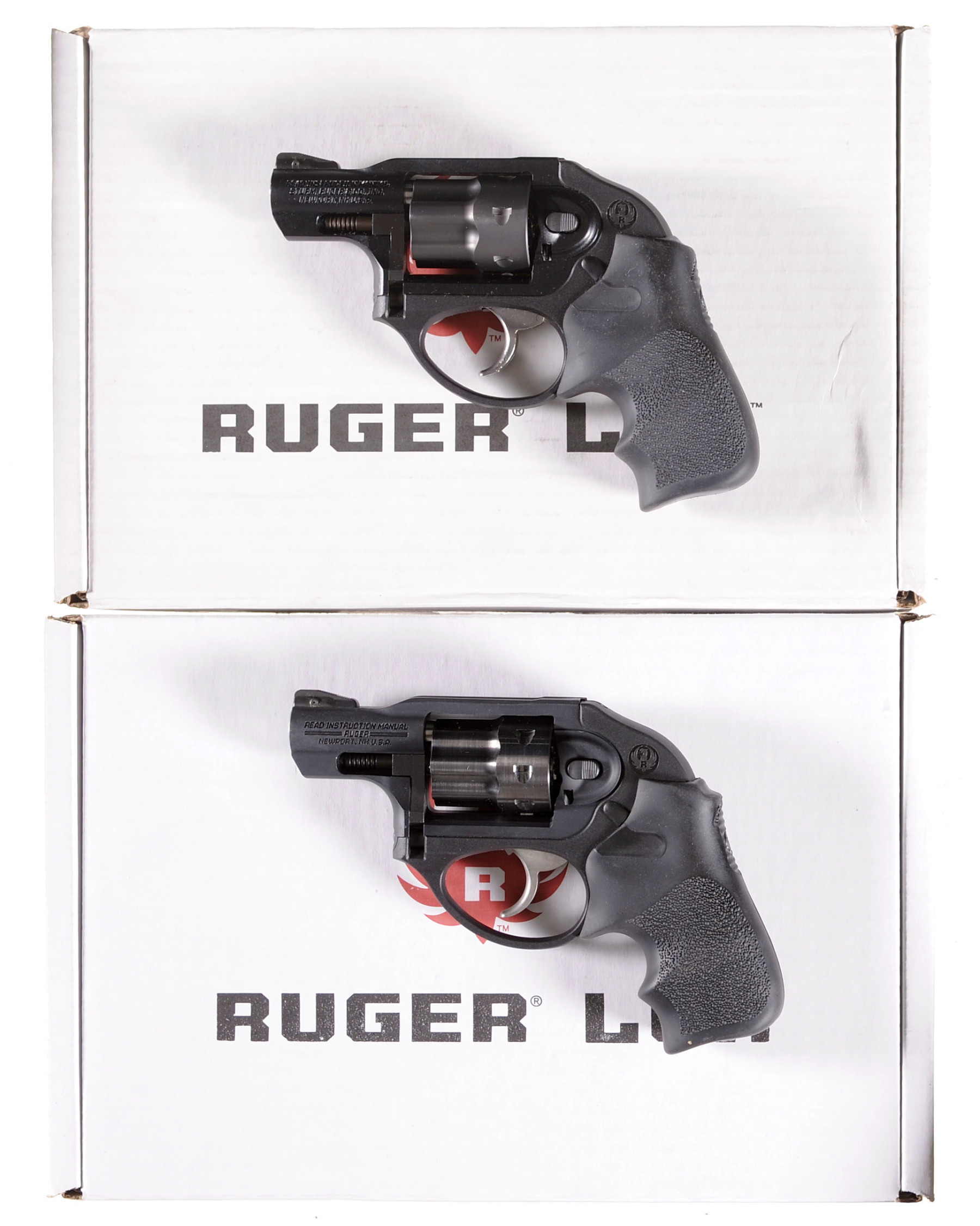 Two Ruger LCR Double Action Revolvers with Boxes | Rock Island Auction