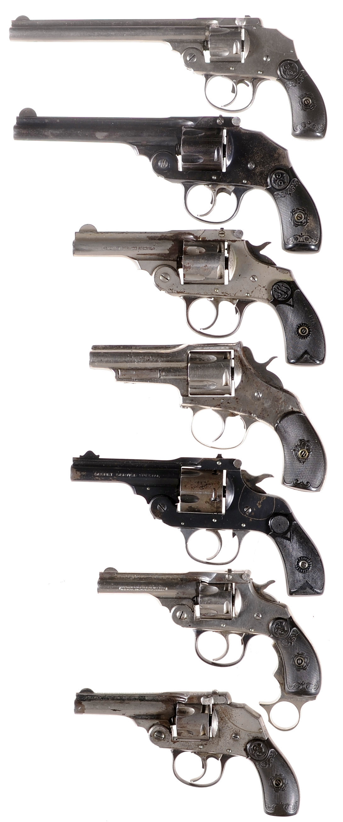 Seven Iver Johnson Double Action Revolvers | Rock Island Auction