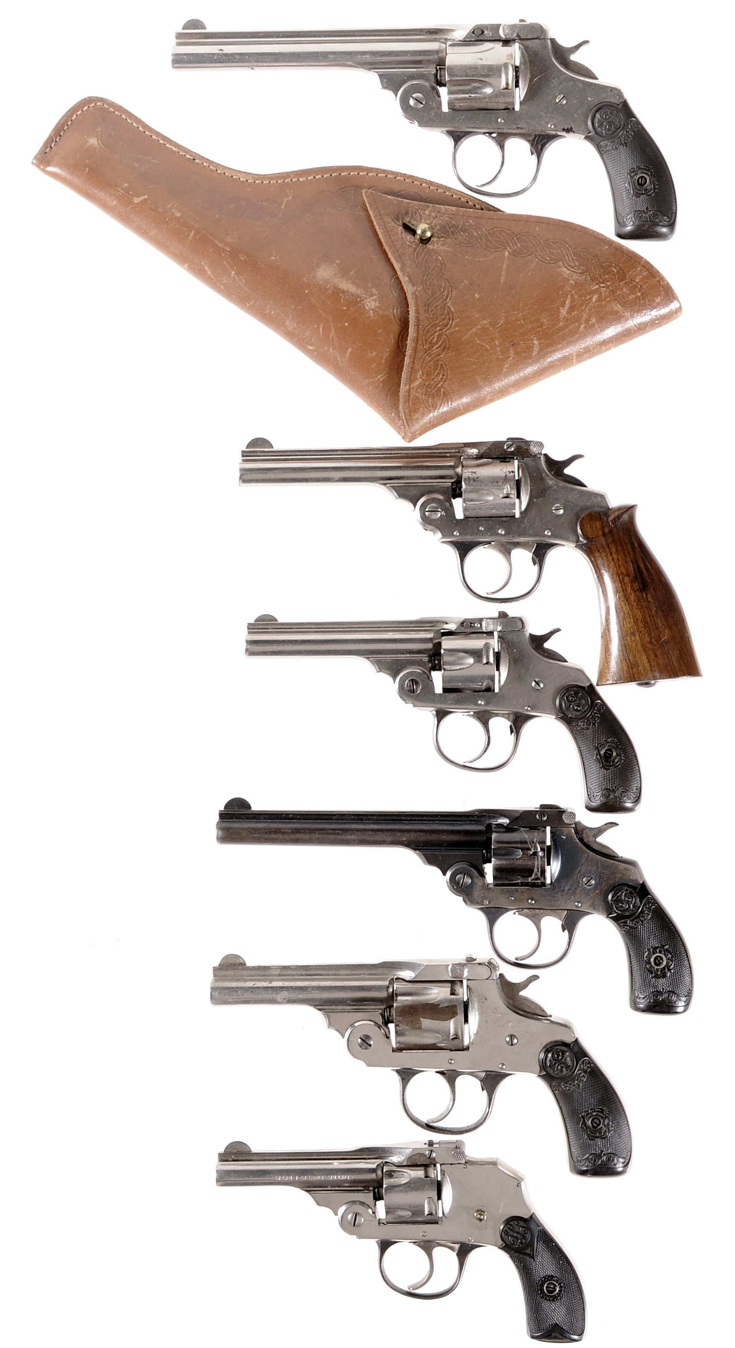 Six Iver Johnson Double Action Revolvers | Rock Island Auction