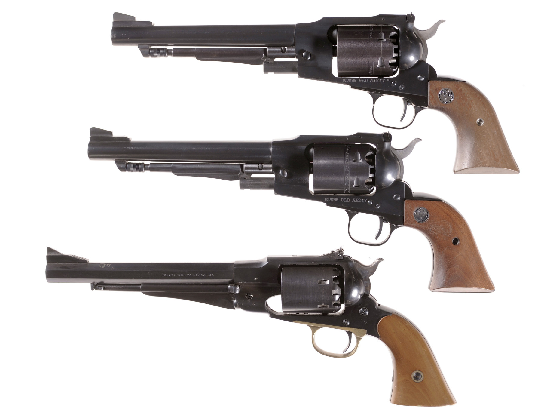 Three Contemporary Percussion Revolvers | Rock Island Auction