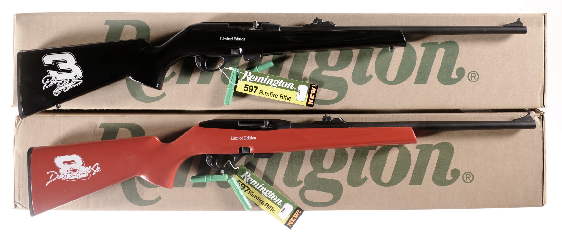 Two Remington Dale Earnhardt Jr./Sr. Semi-Automatic Rifles with | Rock ...