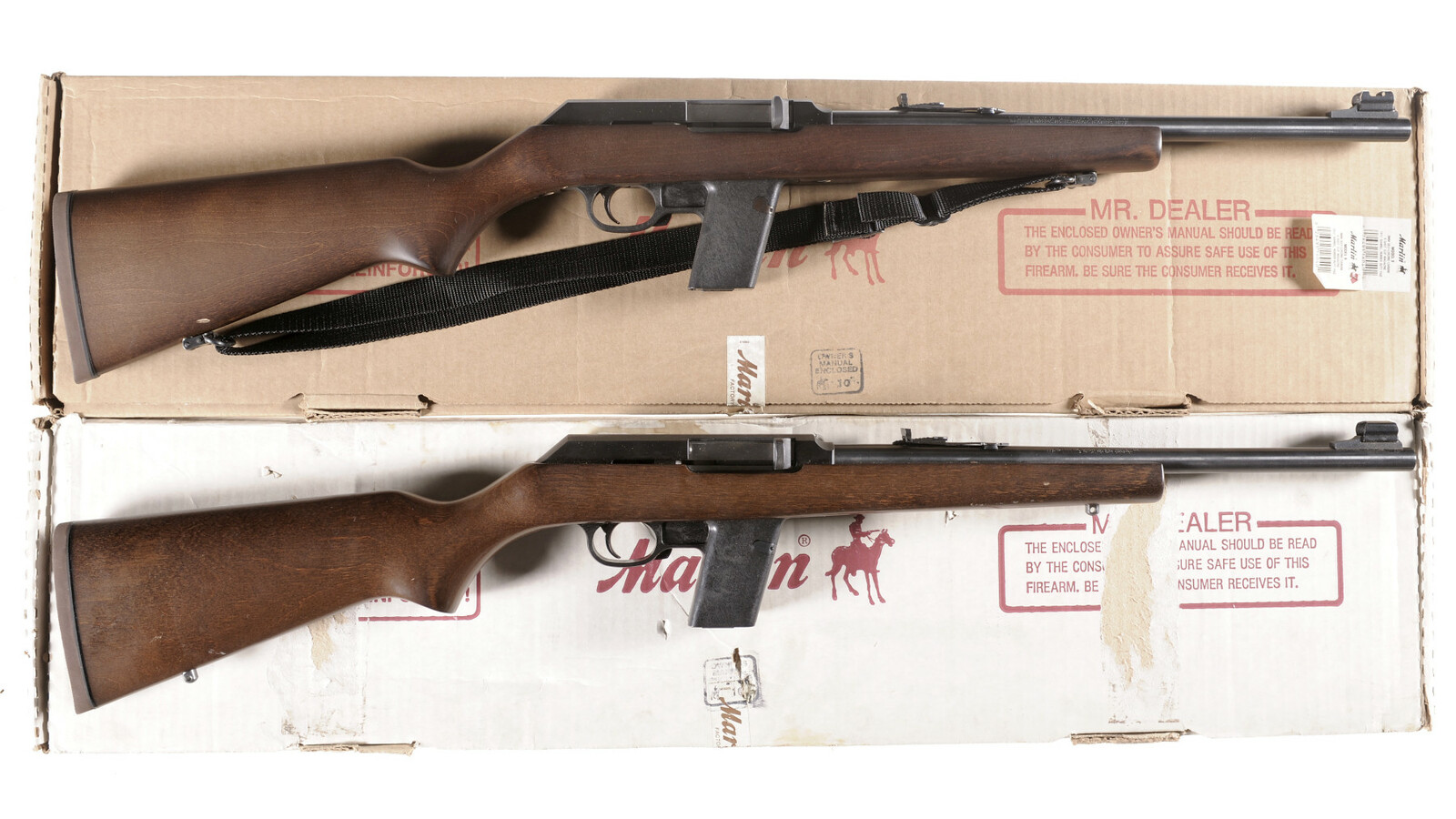Two Marlin Model 9 Semi-Automatic Carbines w/ Boxes | Rock Island Auction