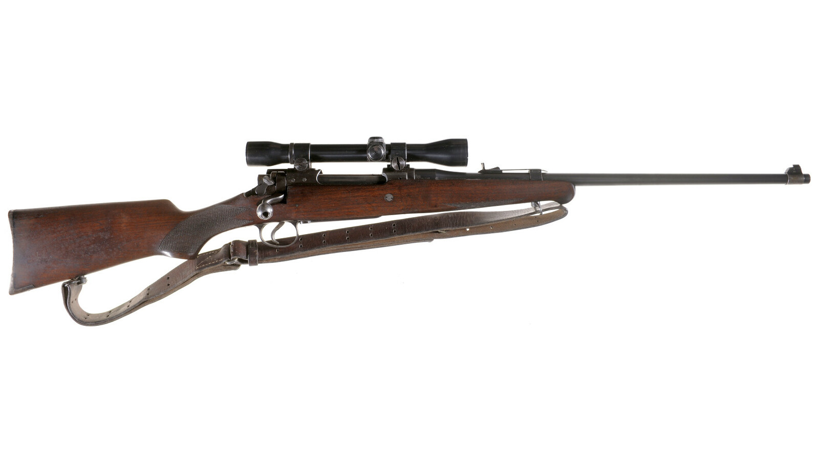 Remington Model 30 Express Bolt Action Rifle with Scope | Rock Island ...