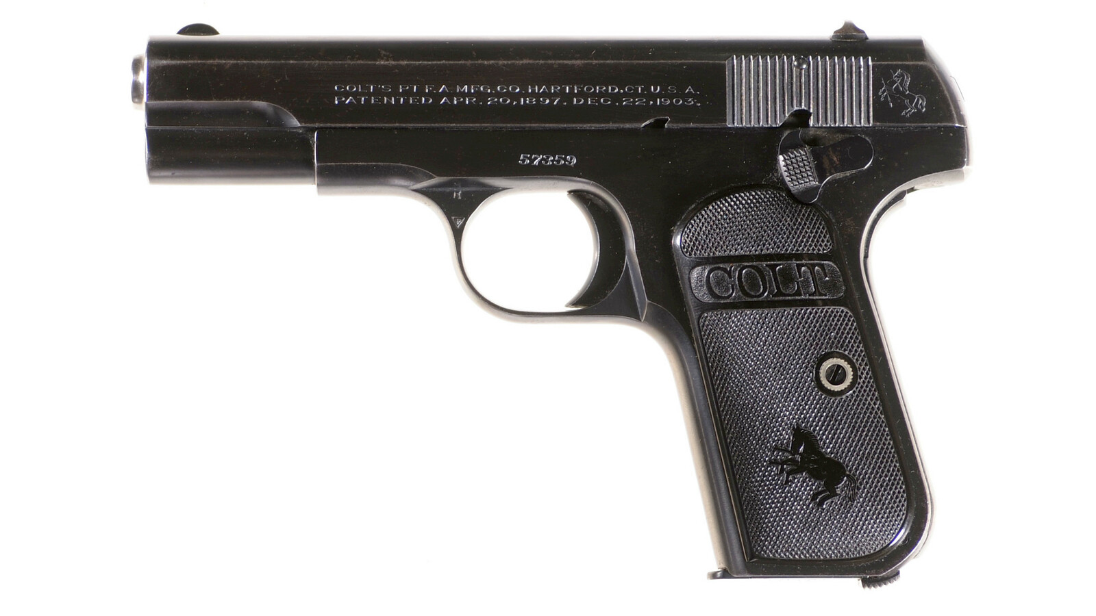 Colt Model 1908 Hammerless Semi-Automatic Pistol | Rock Island Auction