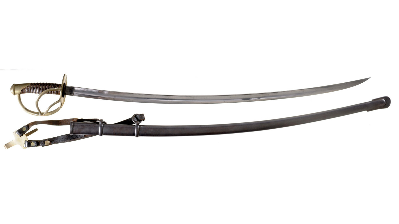 U.S. Roby 1860 Cav. Sword w/Scabbard | Rock Island Auction
