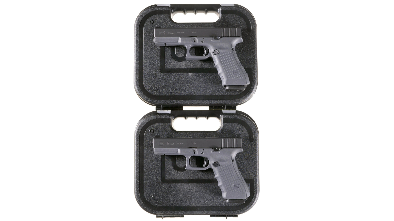 Pair of Consecutively Serial Numbered Glock 17 Semi-Automatic Pi | Rock ...