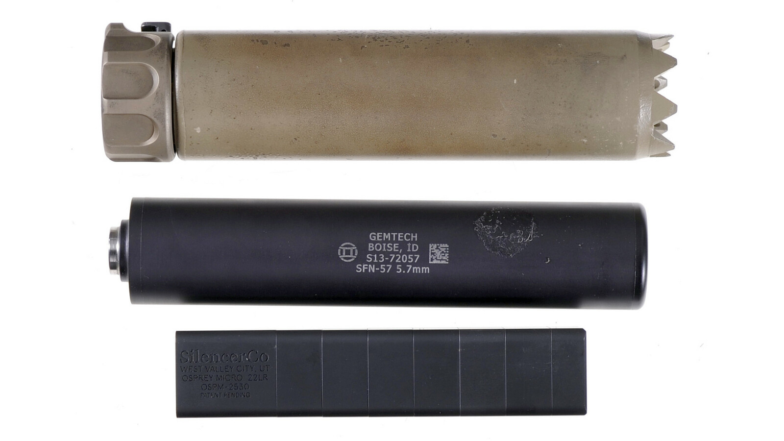 Three Class III/NFA Suppressors -A) Surefire Socom556-Monster Su | Rock ...