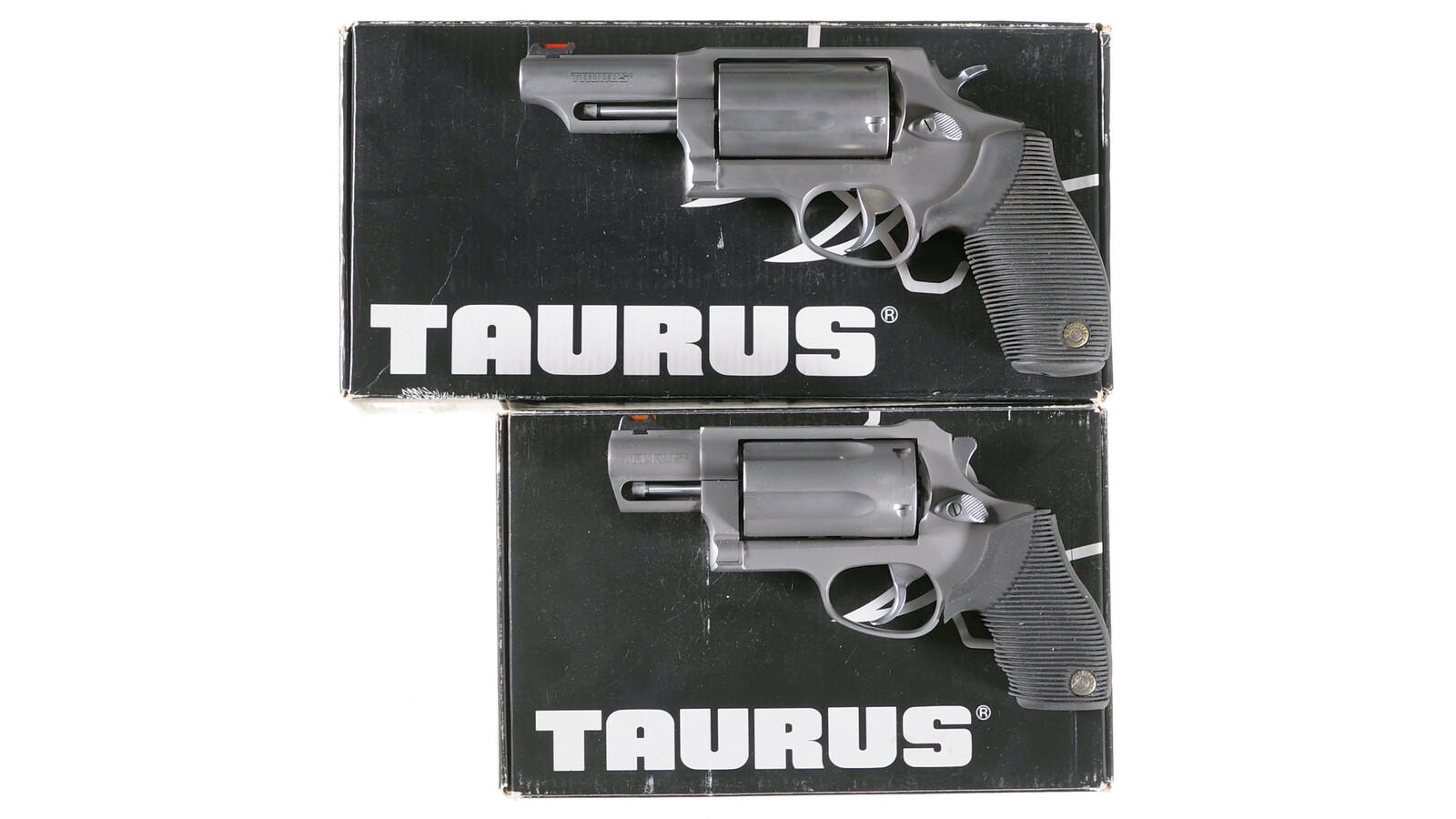 Two Taurus 'The Judge' DA Revolvers w/ Boxes | Rock Island Auction