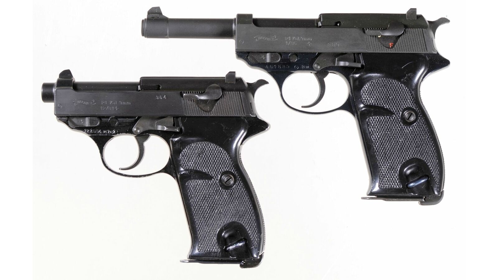Two Walther P1 Semi-Automatic Pistols | Rock Island Auction