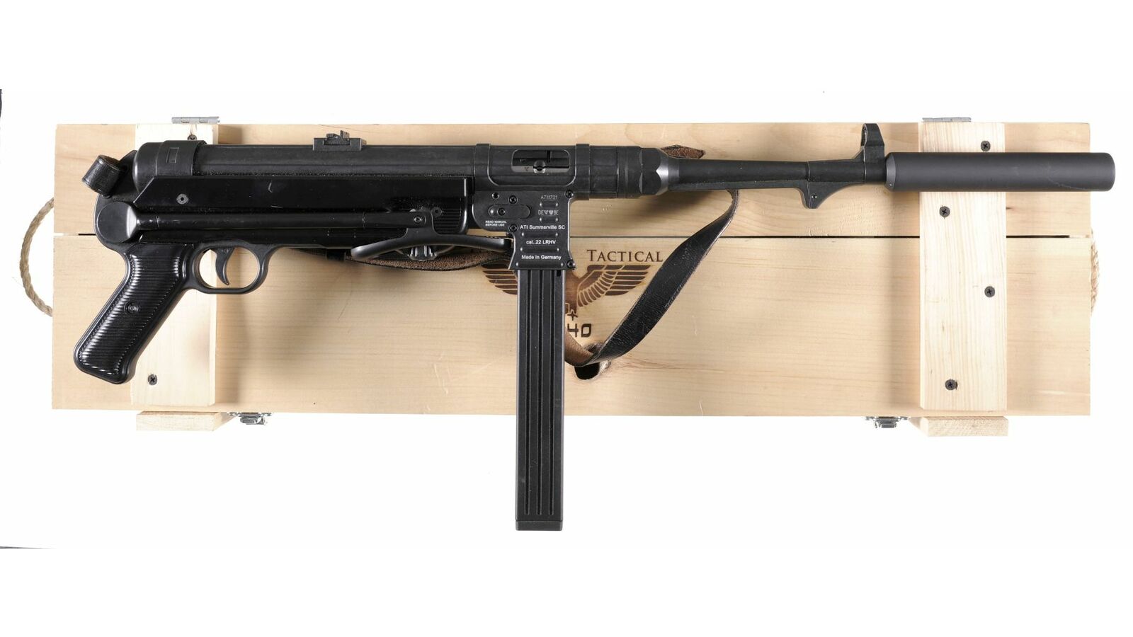 German Sports Group MP40 Rifle 22 LR | Rock Island Auction